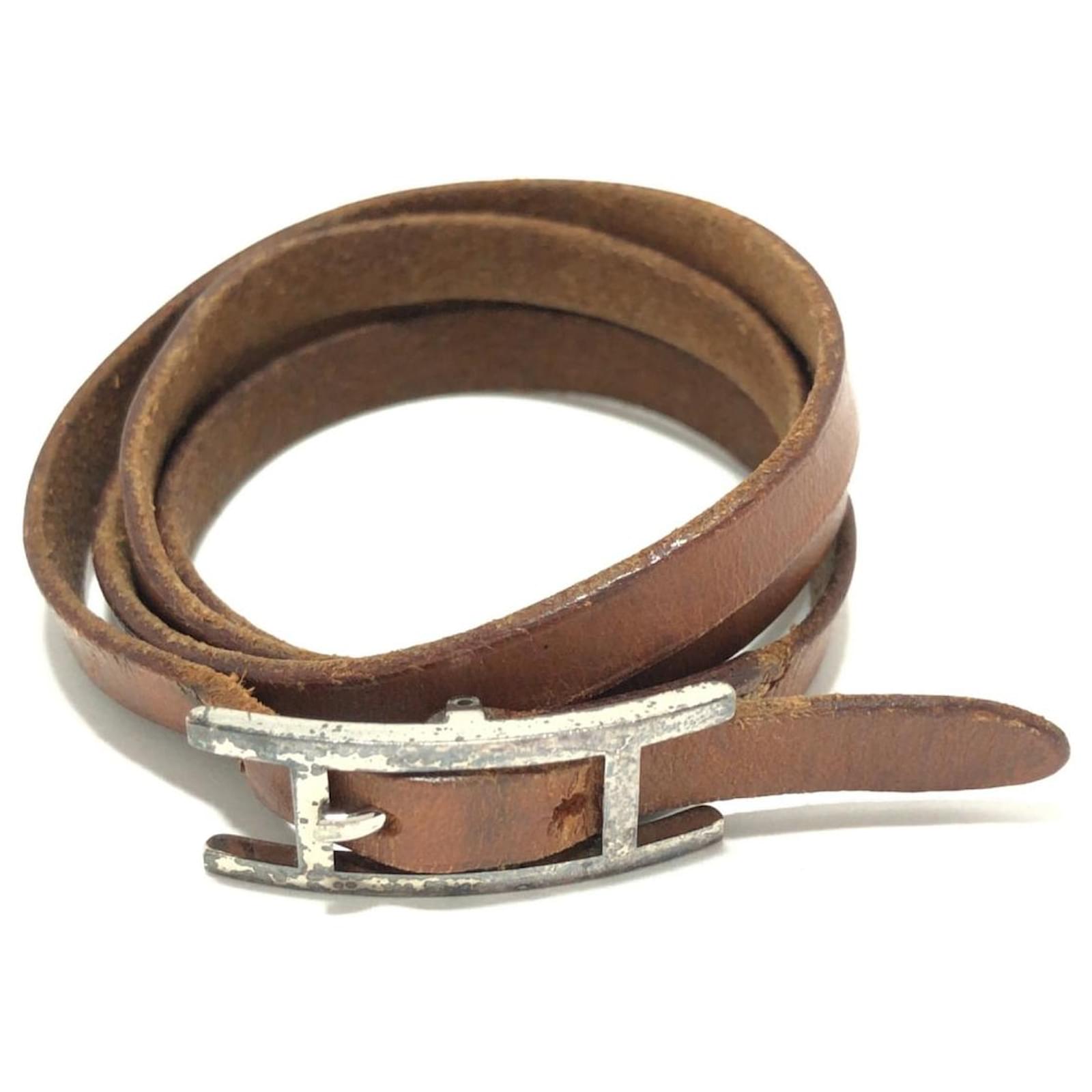 Hermès Hapi 3 Brown Leather ref.396302 - Joli Closet