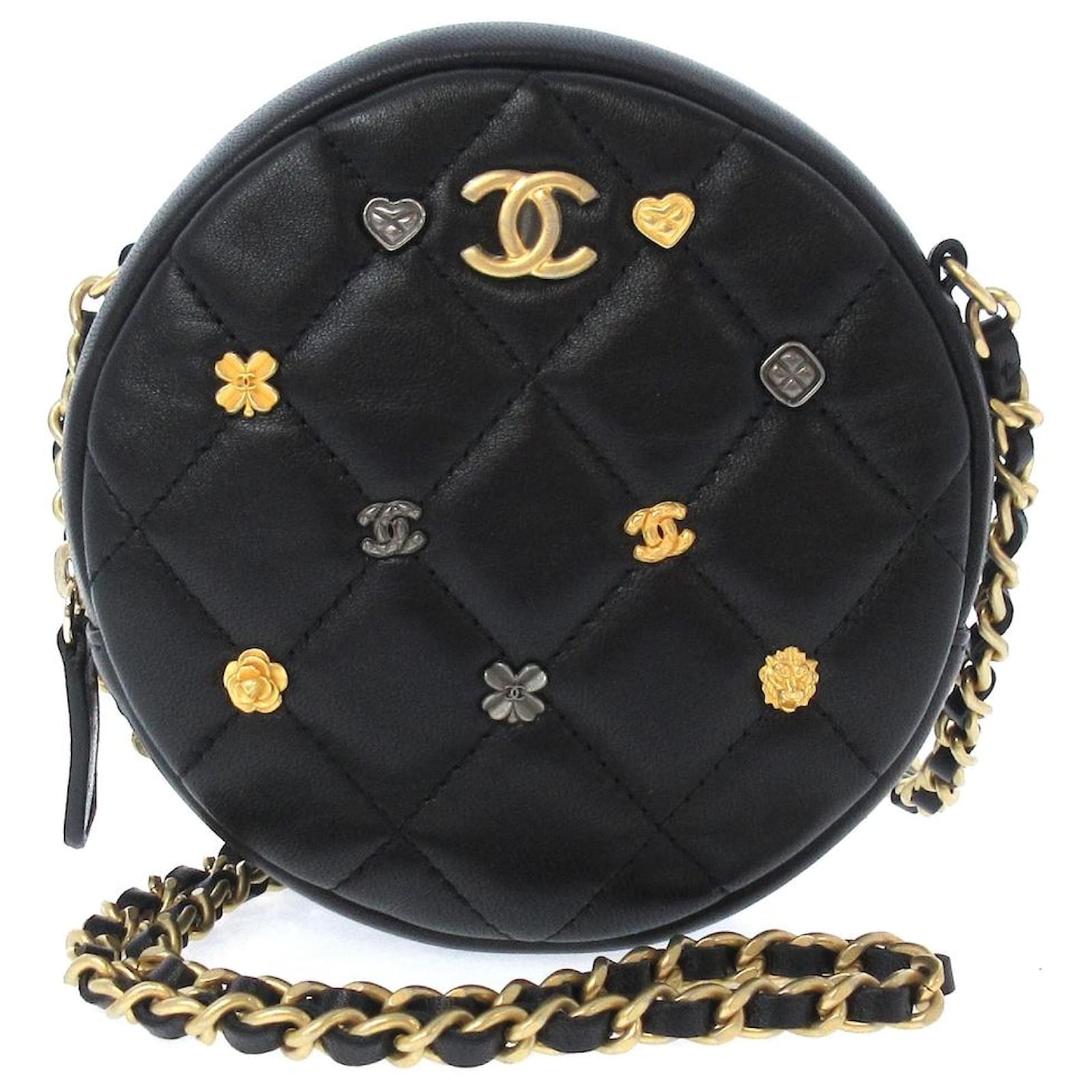 Chanel Matrasse Cuir Noir ref.398116 - Joli Closet