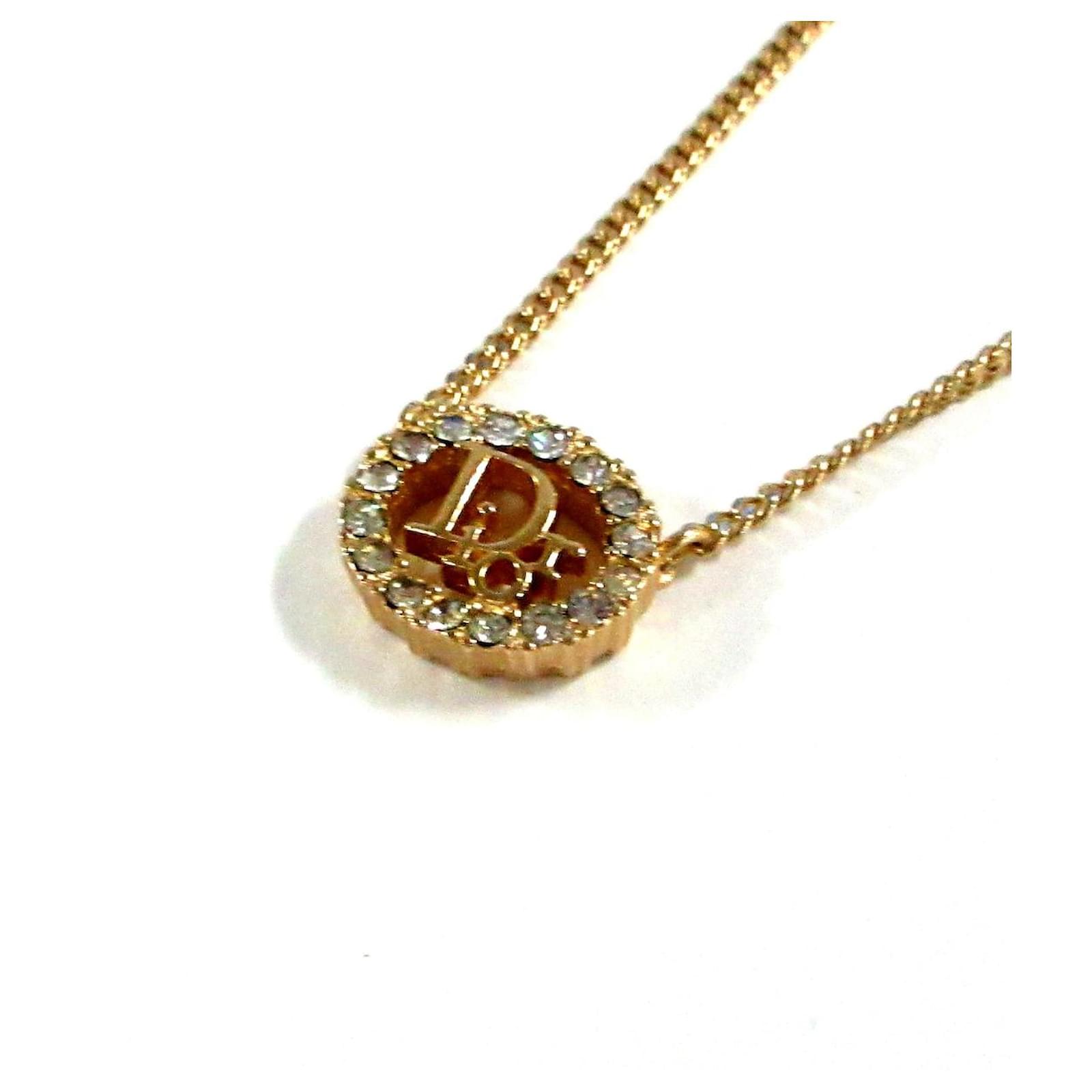 collier Dior Métal Doré ref.403331 - Joli Closet