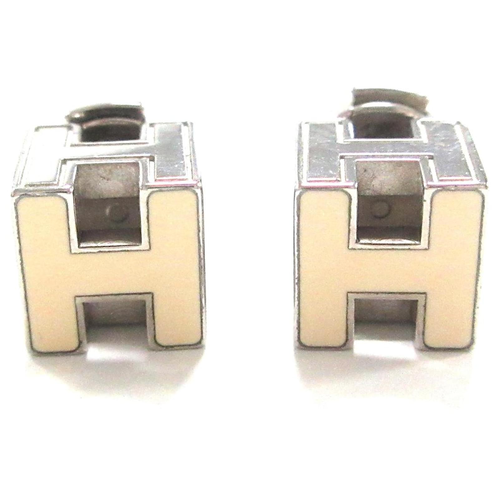 Hermès Cage d'H Silvery Metal ref.406751 - Joli Closet