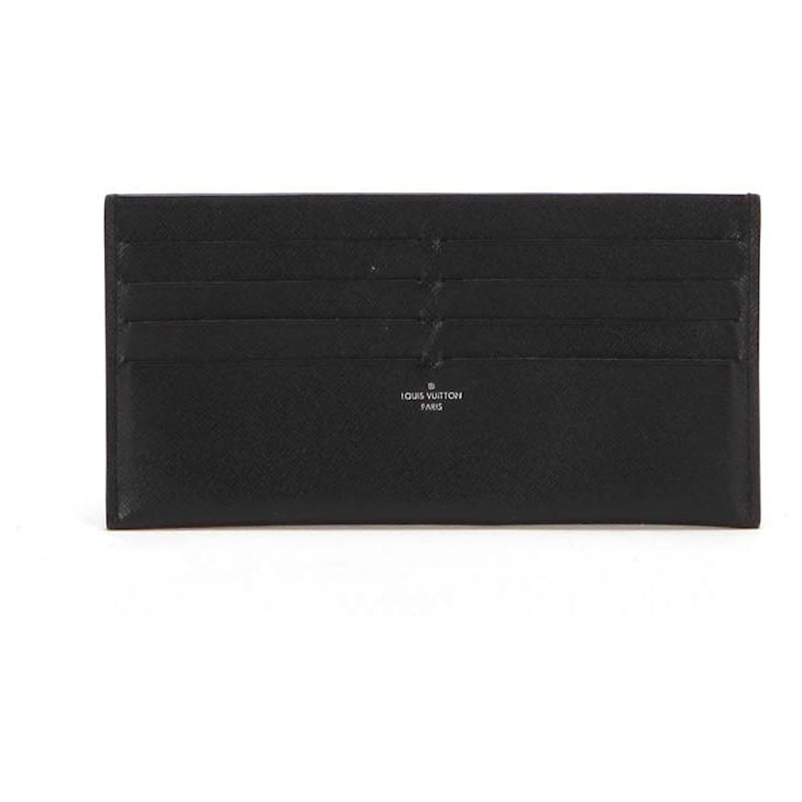 Louis Vuitton Multicartes Nero Vitello simile a un vitello ref.406893 ...