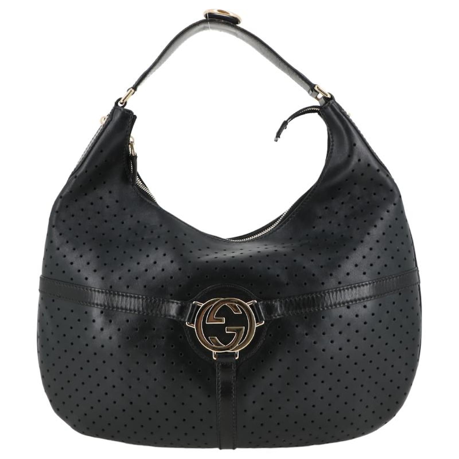 Gucci handbag Black Leather ref.409729 - Joli Closet