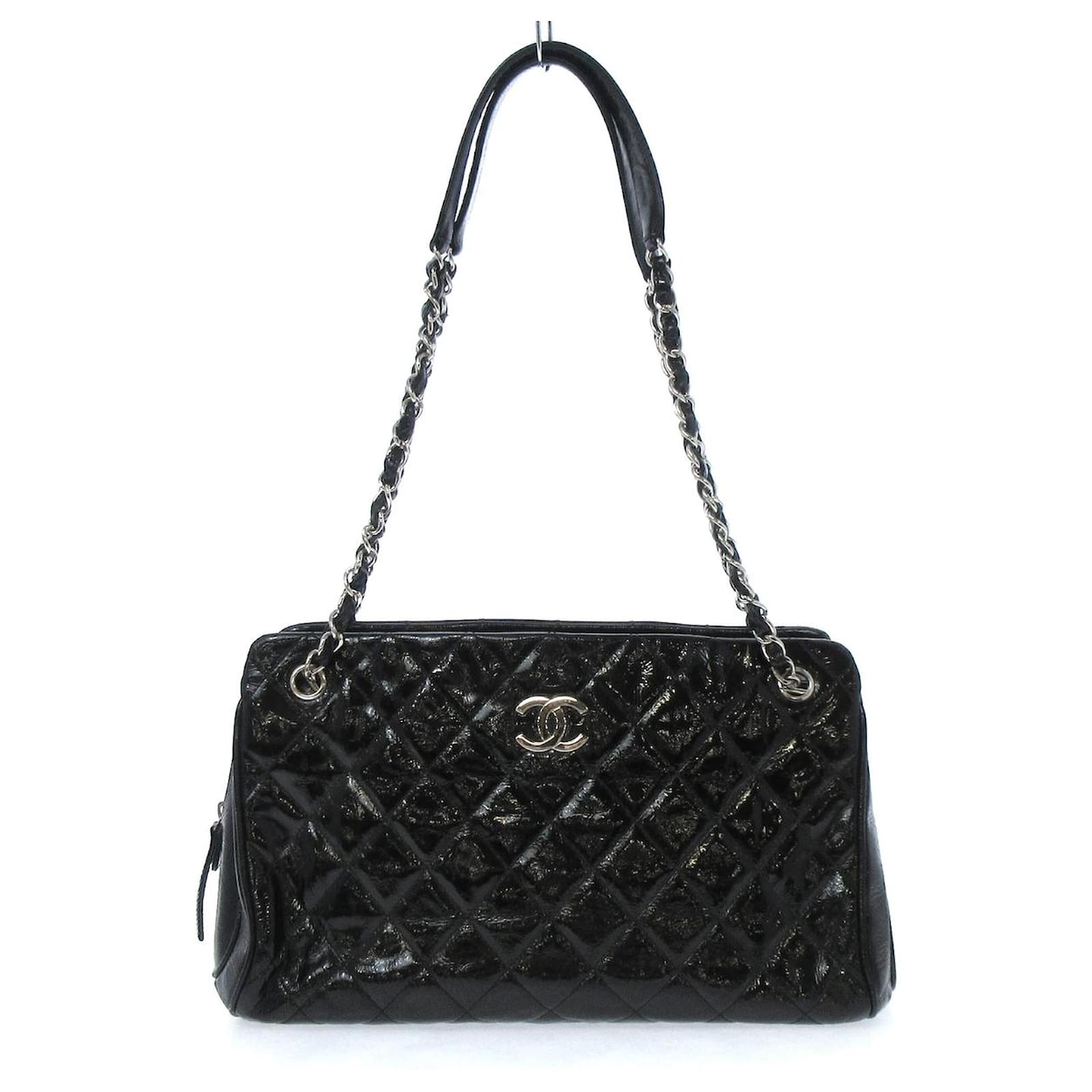 Chanel Matrasse Cuir Noir ref.411586 - Joli Closet