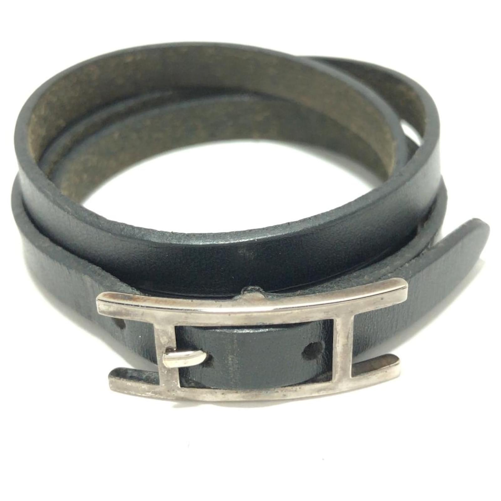 Hermès Hapi 3 Black Leather ref.413749 - Joli Closet