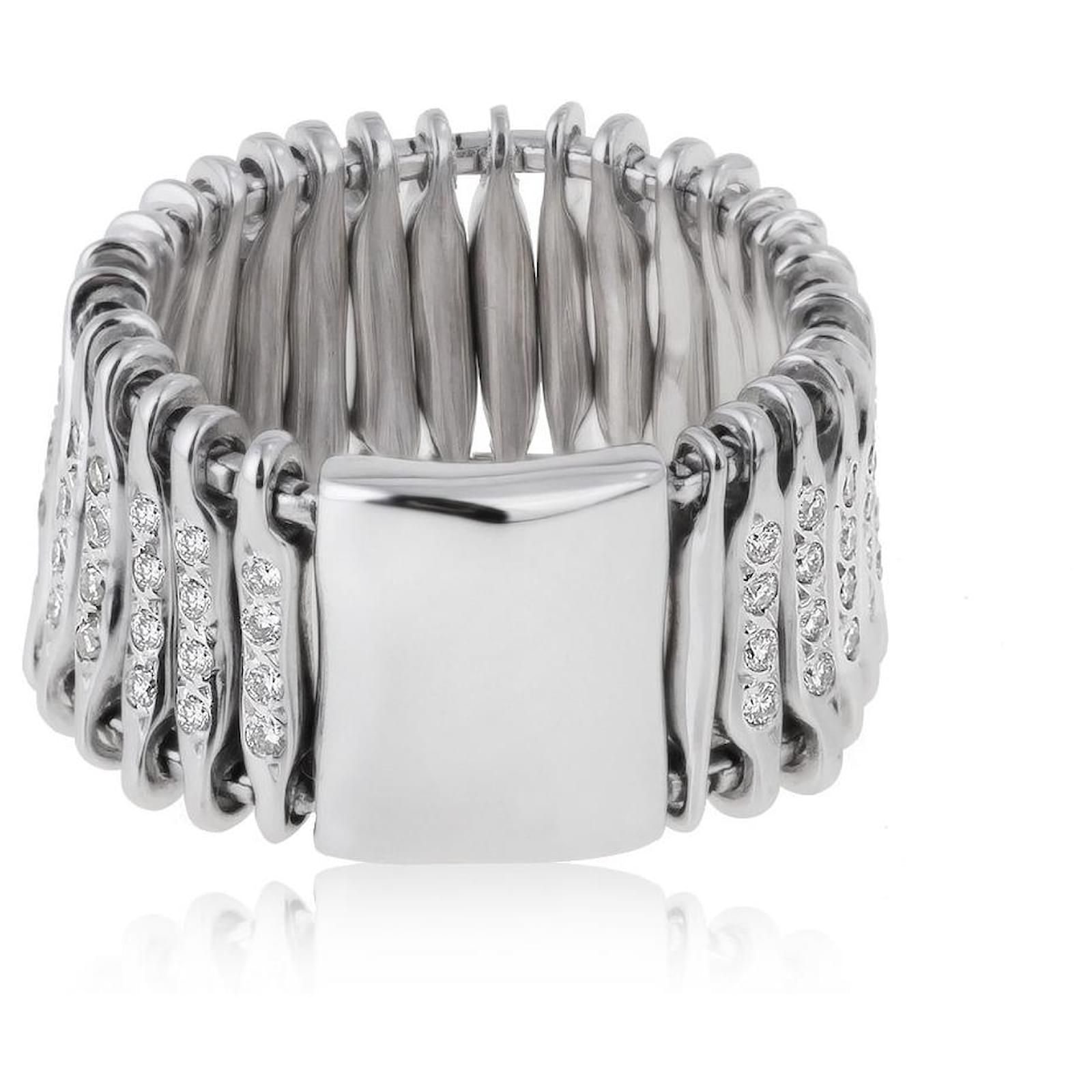 H Stern H. Stern Filaments gold ring with diamonds ref.415388 - Joli Closet