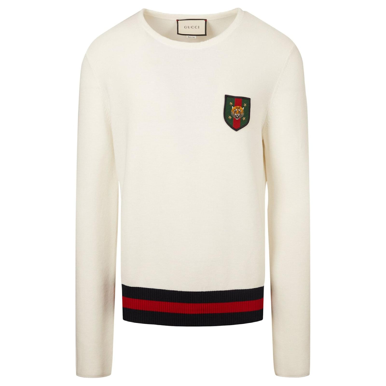 Suéter blanco de Gucci Algodón ref.415878 - Joli Closet