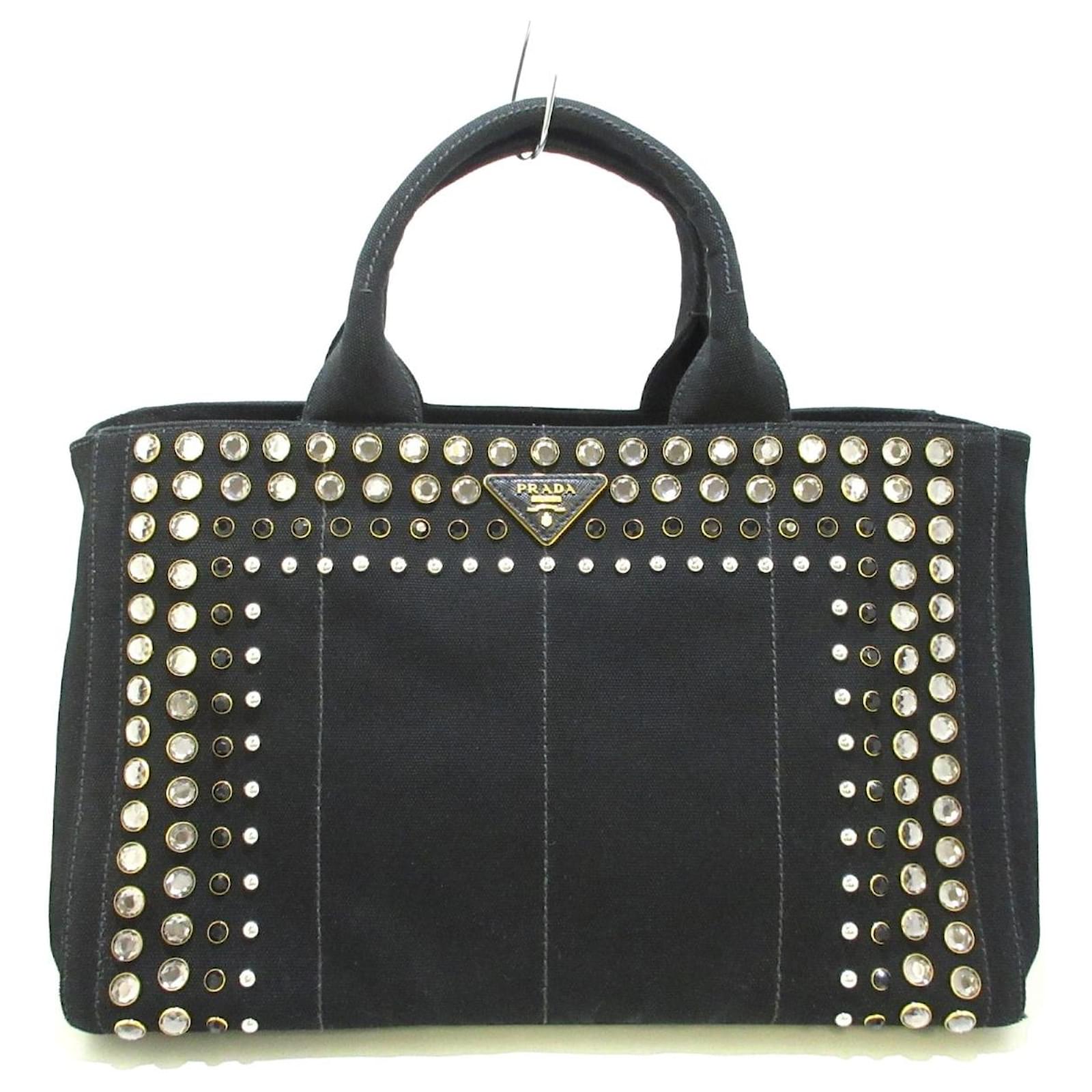 Prada Canapa Black Cloth ref.419282 - Joli Closet
