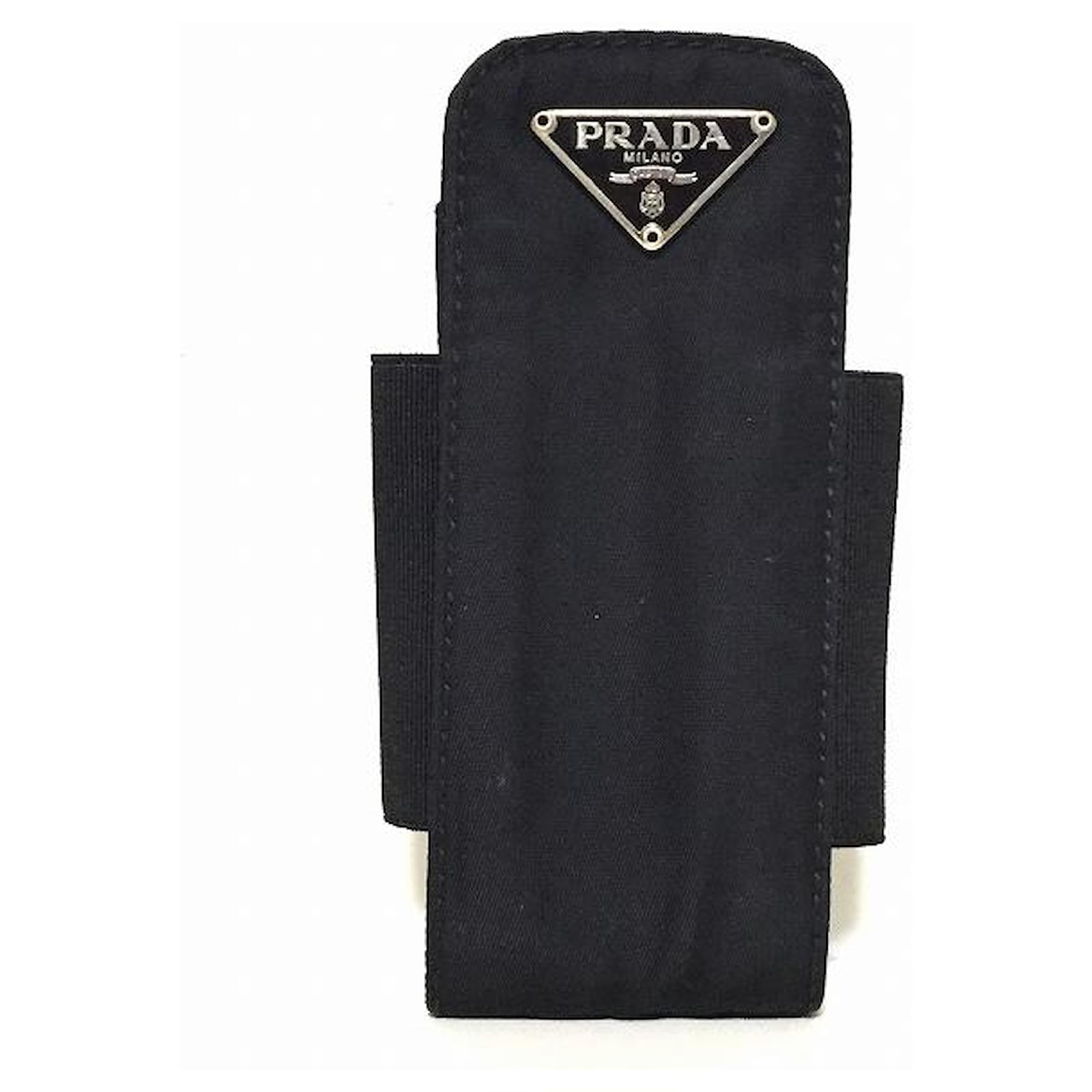PRADA wallet Black Synthetic ref.437448 - Joli Closet