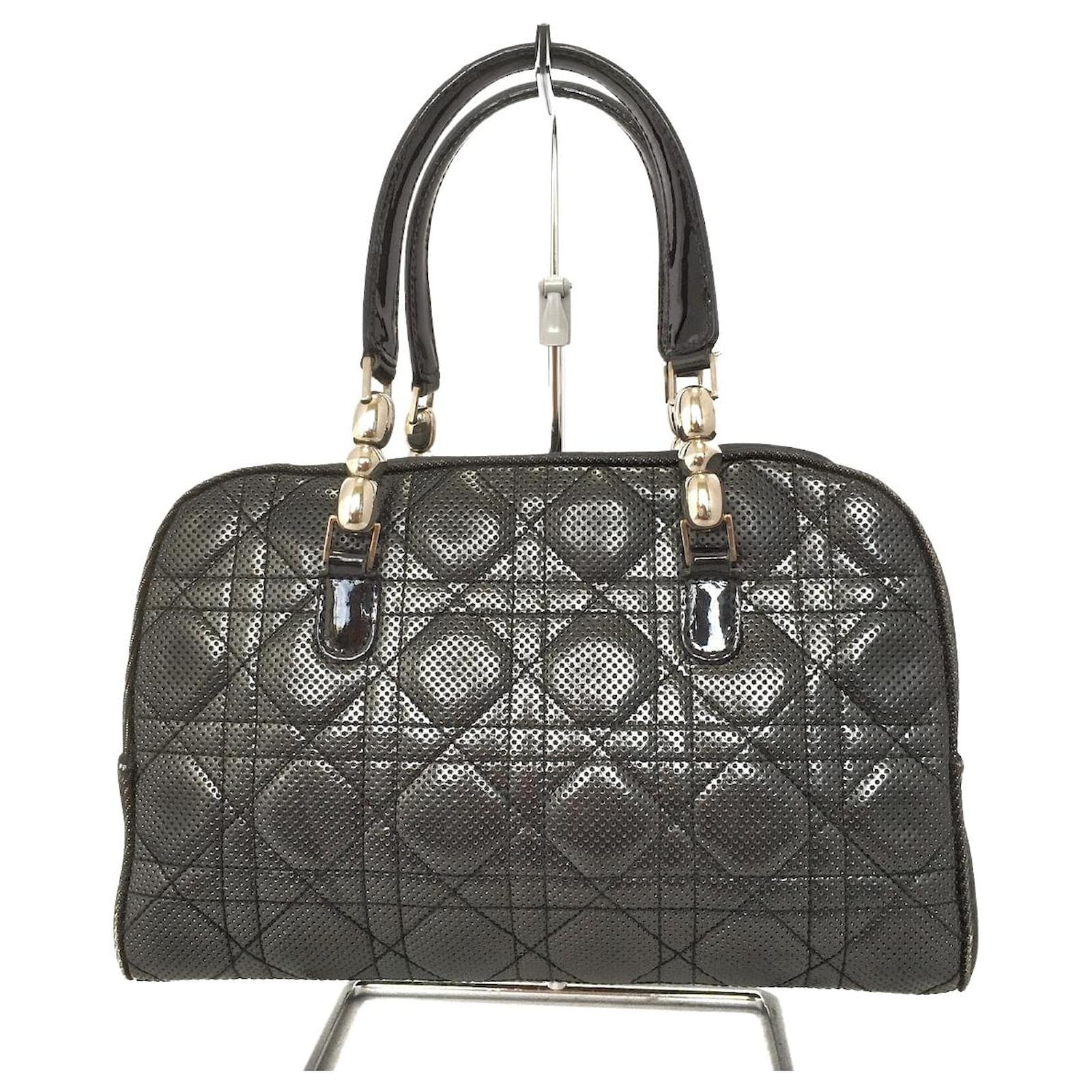 Dior Cannage stitch Black Leather ref.438688 - Joli Closet