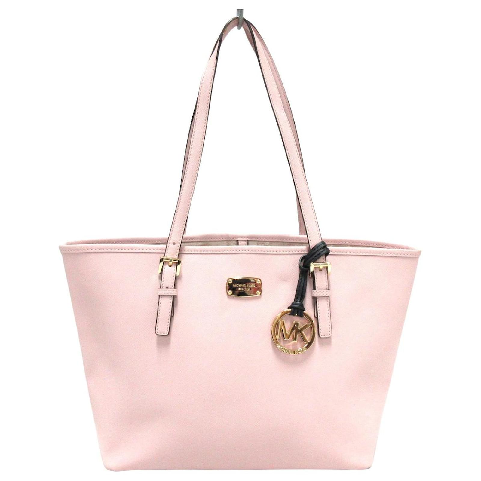 Michael Kors tote bag Pink Leather ref.440179 - Joli Closet