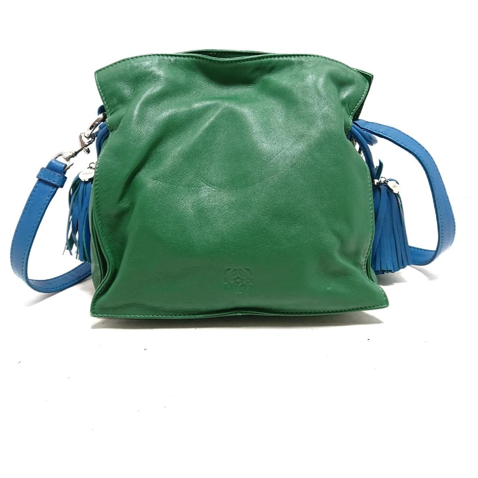 Loewe Sac à bandoulière Cuir Vert ref.440614 - Joli Closet