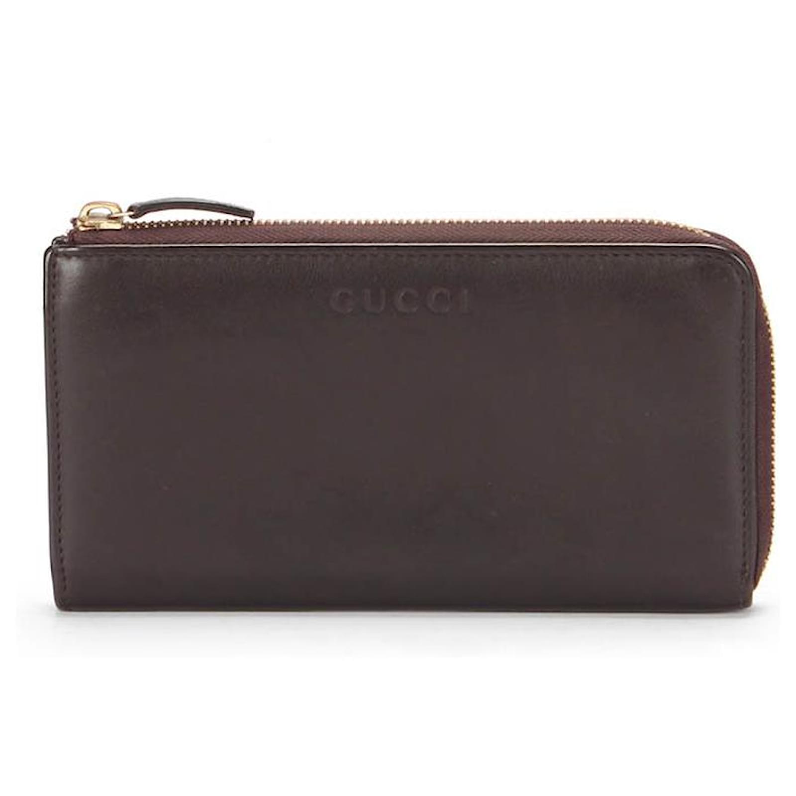 Gucci wallet Brown Leather ref.440619 - Joli Closet