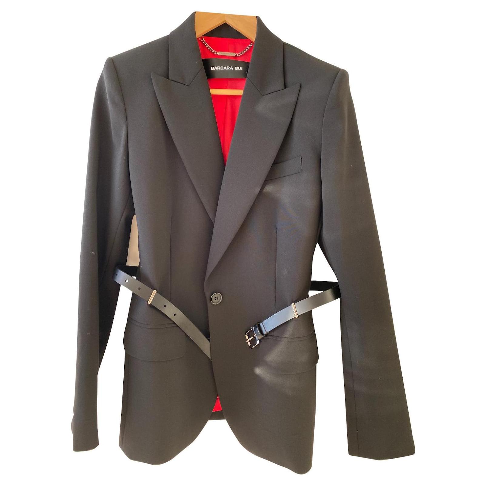 Barbara Bui Jacket Black Wool ref.441270 - Joli Closet