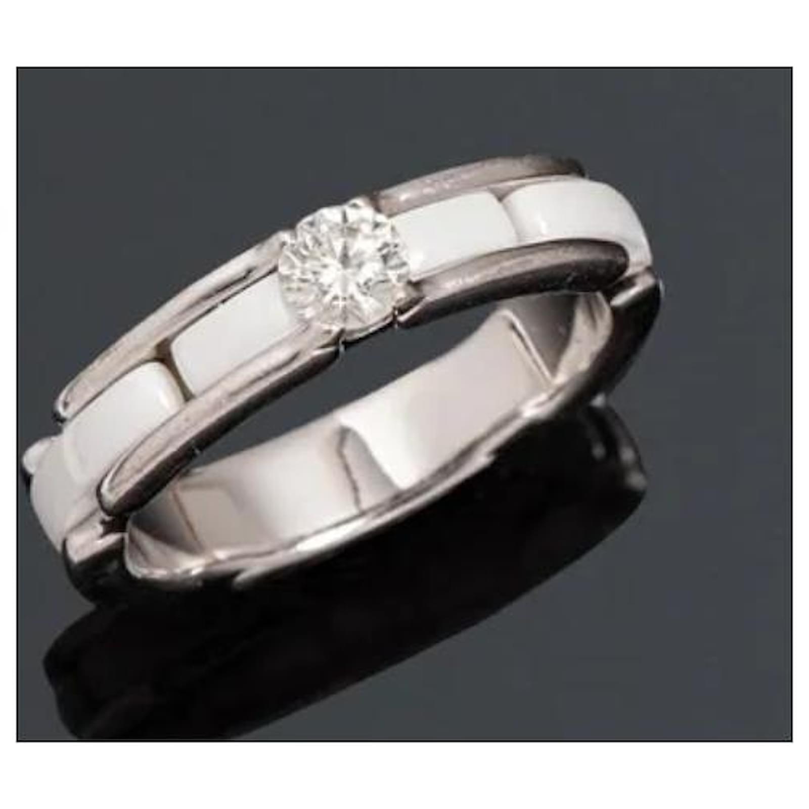 Chanel Ultra White Ceramic Diamond ref.445823 - Joli Closet