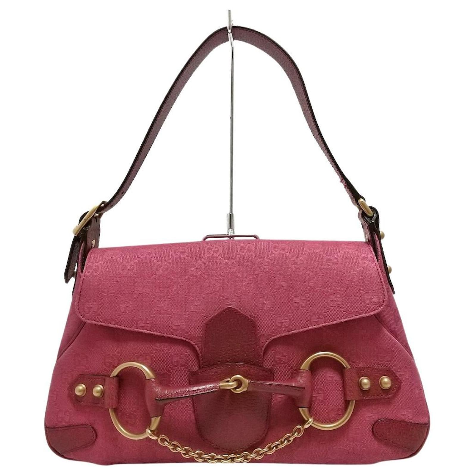 Gucci handbag Fuschia Cloth ref.448757 - Joli Closet