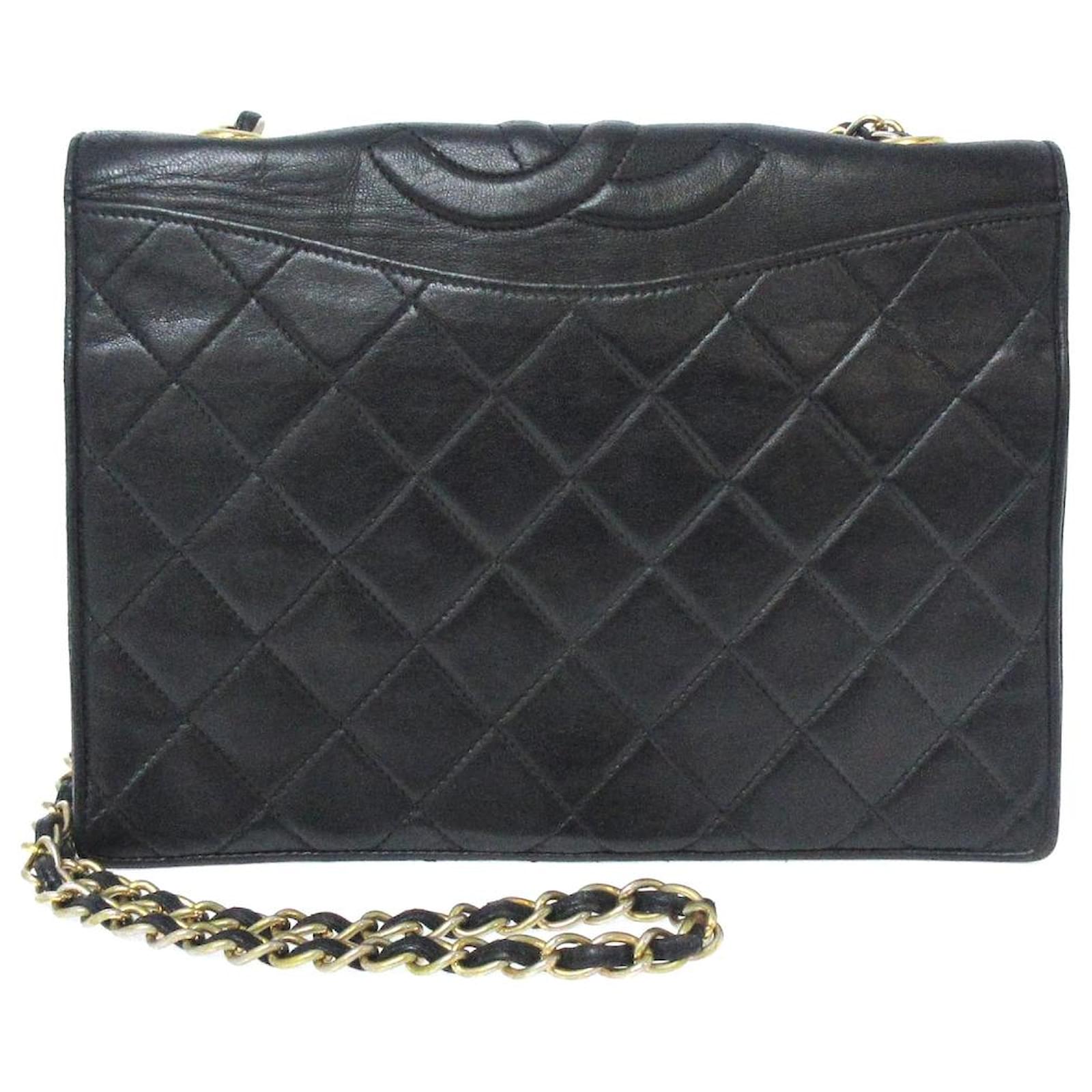 Chanel Matrasse Cuir Noir ref.450339 - Joli Closet