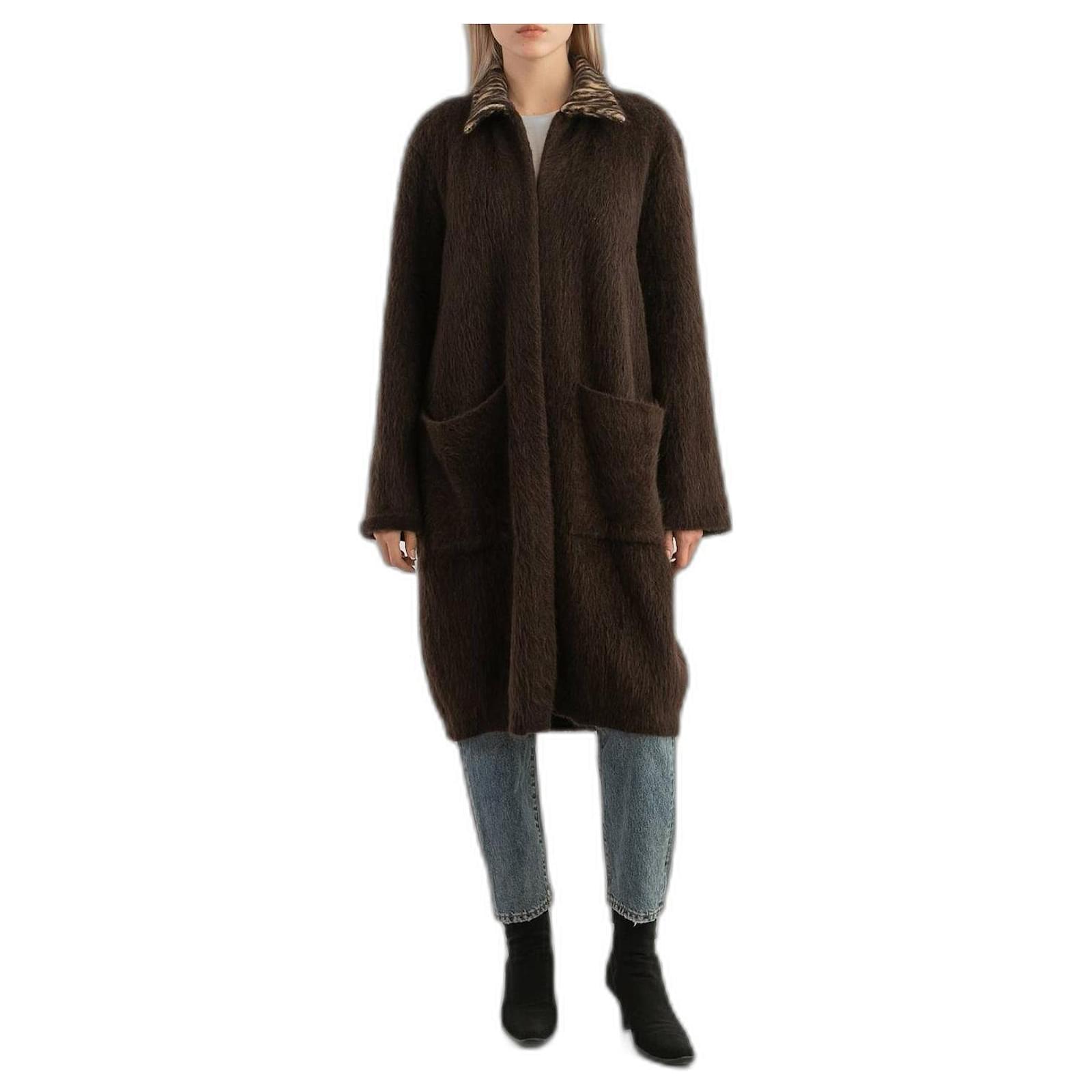 Rochas Coat Brown ref.452116 - Joli Closet