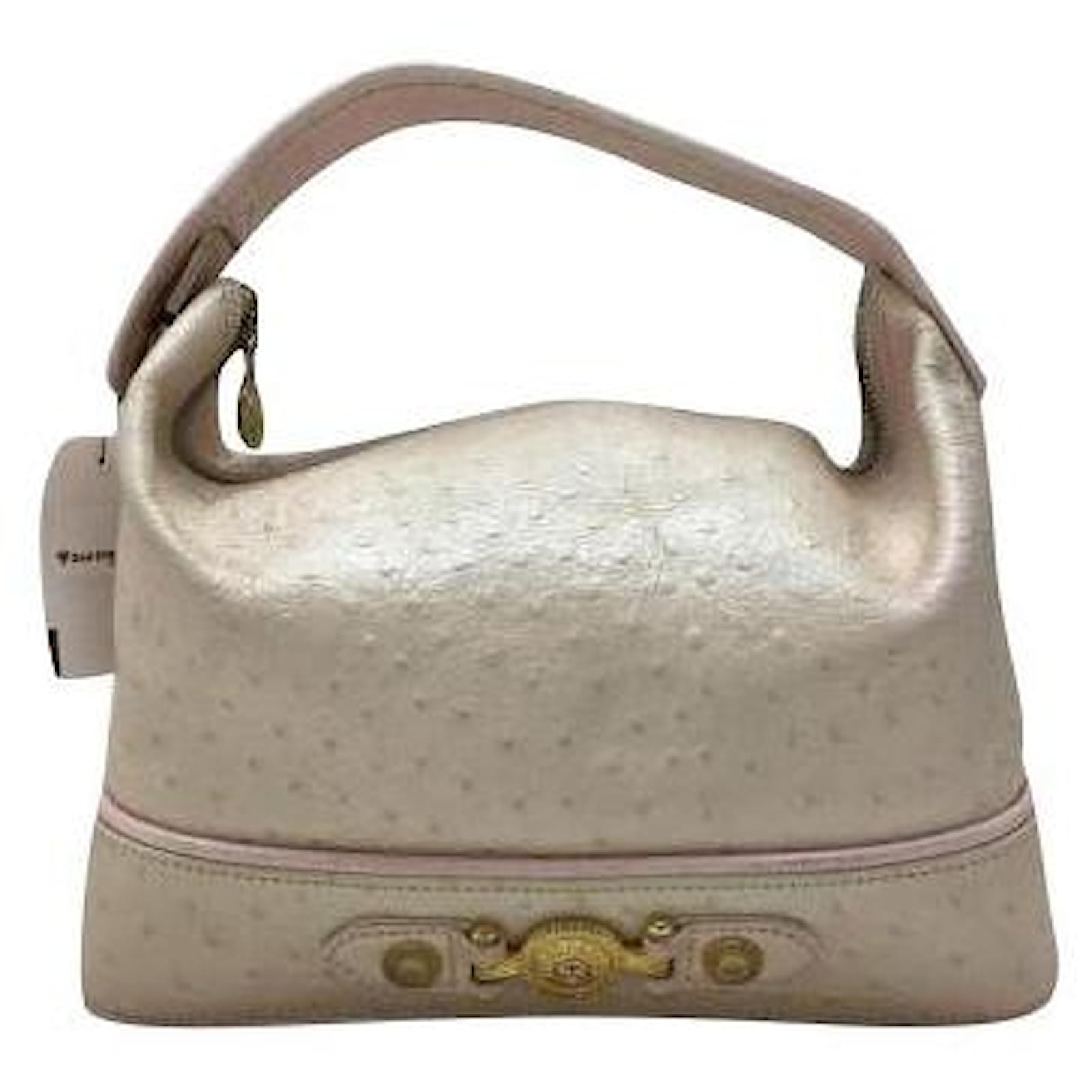 Gianni Versace Handbags Pink Leather ref.462354 - Joli Closet