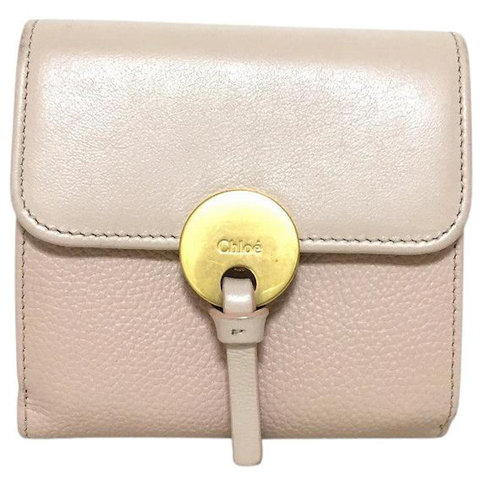 Chloé wallet Pink Leather ref.467844 - Joli Closet