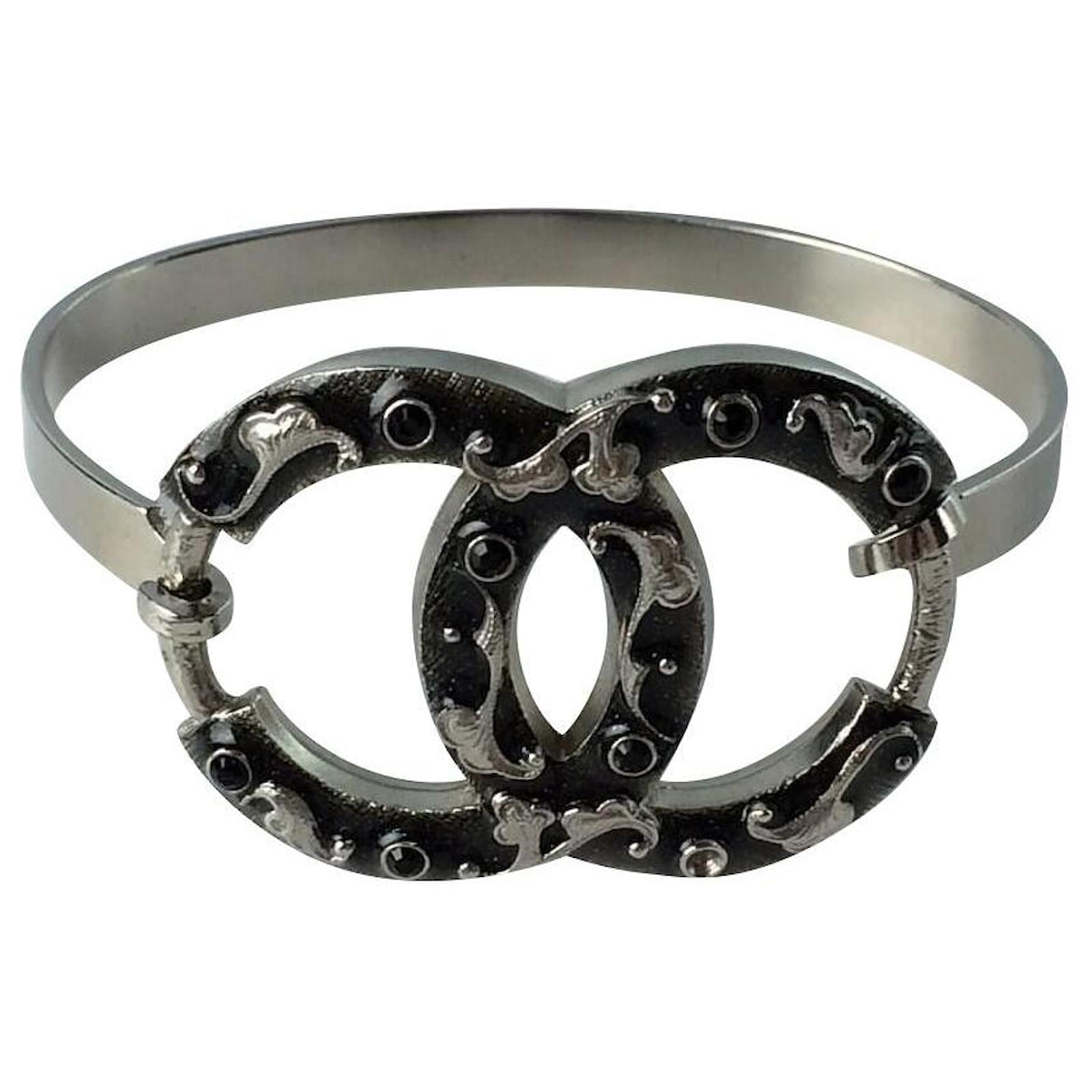 CHANEL Bangle / SLV / Coco Mark / 09A / Secast Silvery ref.469855 ...