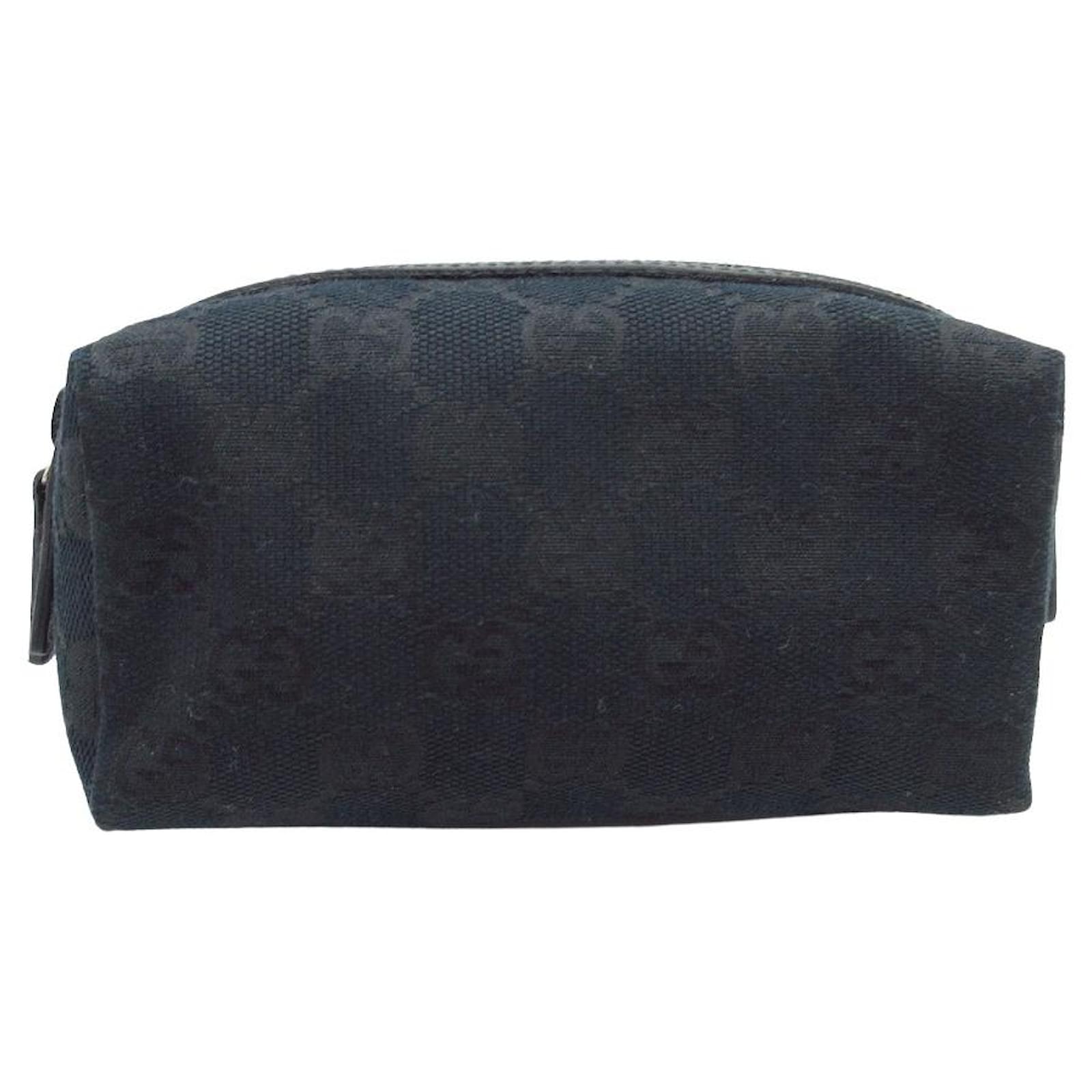 Gucci GG pattern Black Leather ref.470353 - Joli Closet