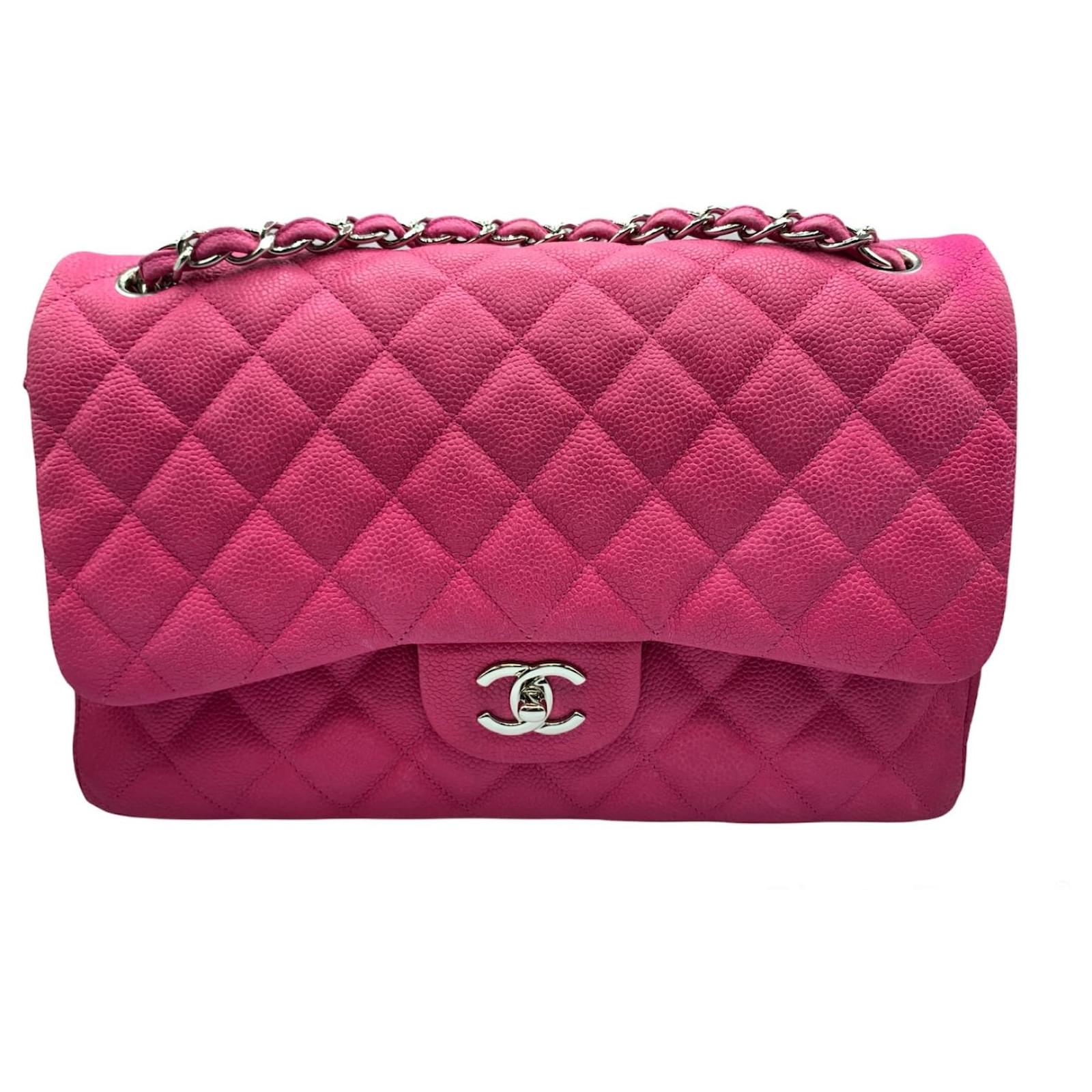 Chanel Handbags Fuschia Leather ref.472060 - Joli Closet