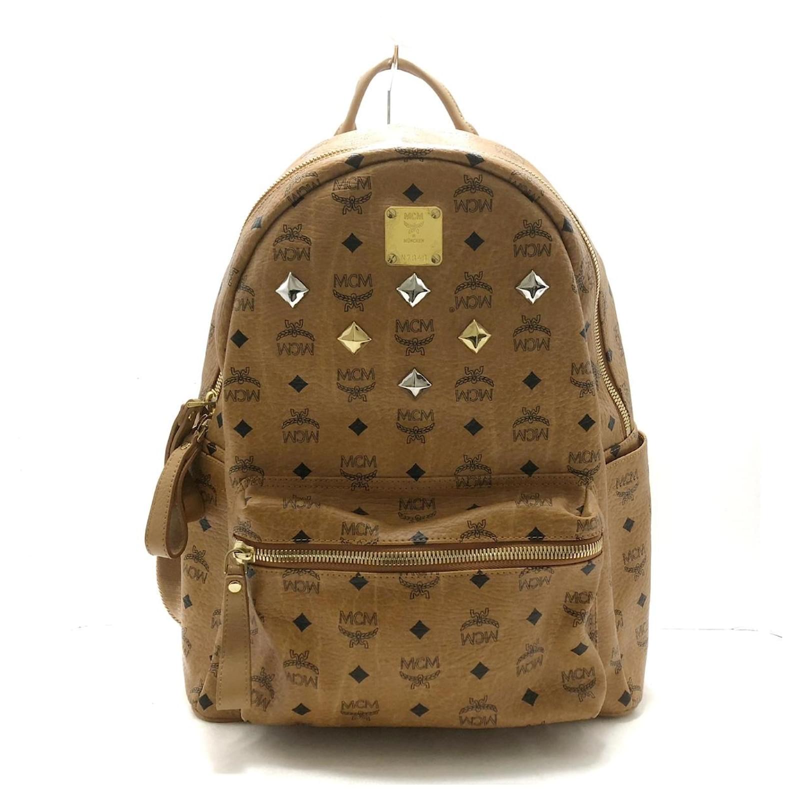 MCM Backpack Black Leather ref.472736 - Joli Closet