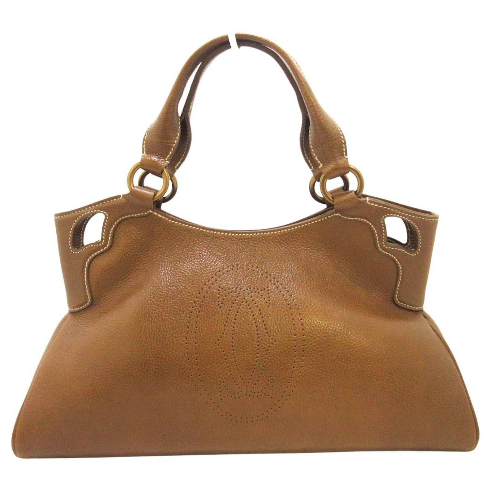 Cartier Marcello Brown Leather ref.473133 - Joli Closet