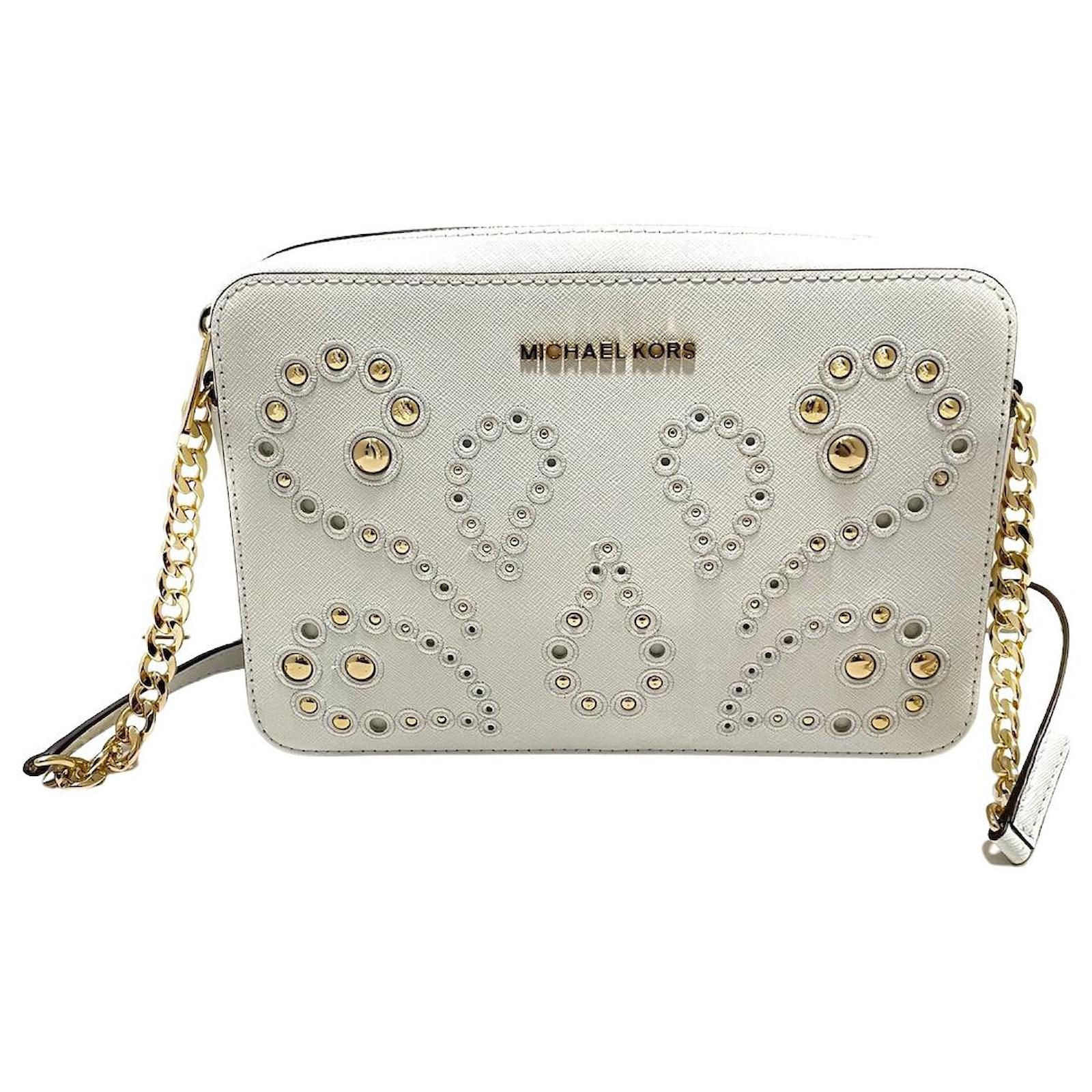 Michael Kors Shoulder bag White Leather ref.476084 - Joli Closet