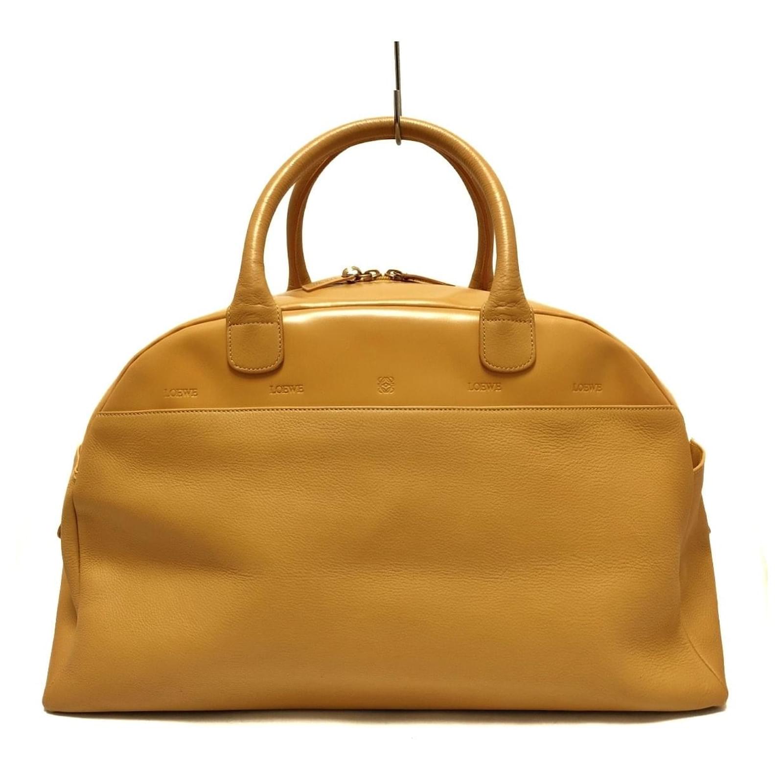Loewe Sac à main Cuir Jaune ref.479804 - Joli Closet
