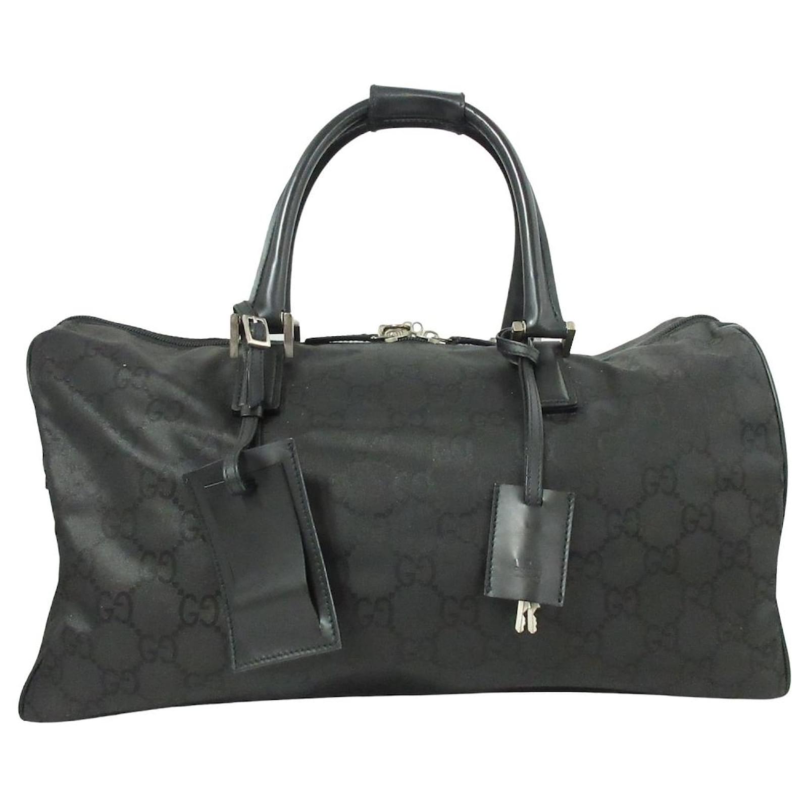 Gucci GG pattern Black Leather ref.481881 - Joli Closet