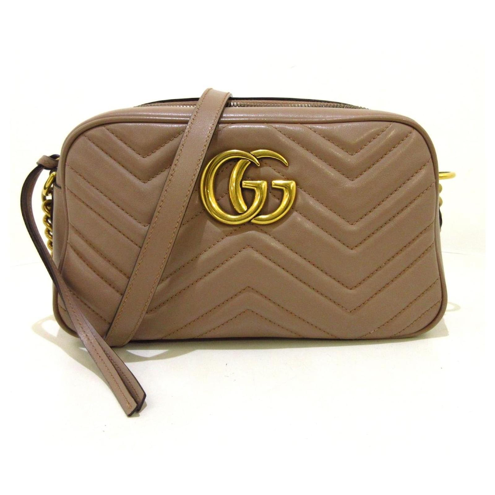 GUCCI MARMONT Beige Leather ref.483761 - Joli Closet