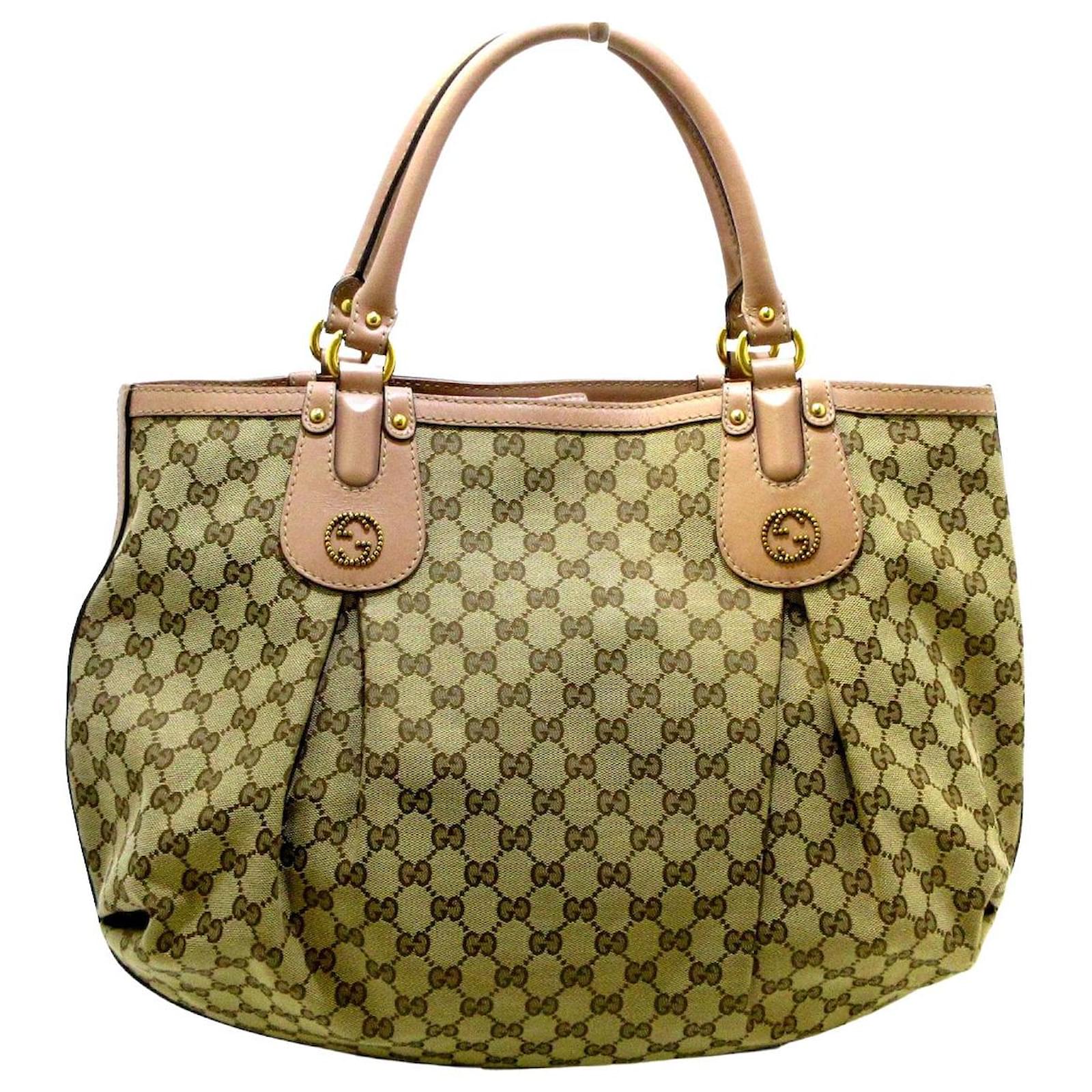 Motif Gucci GG Toile Beige ref.486316 - Joli Closet