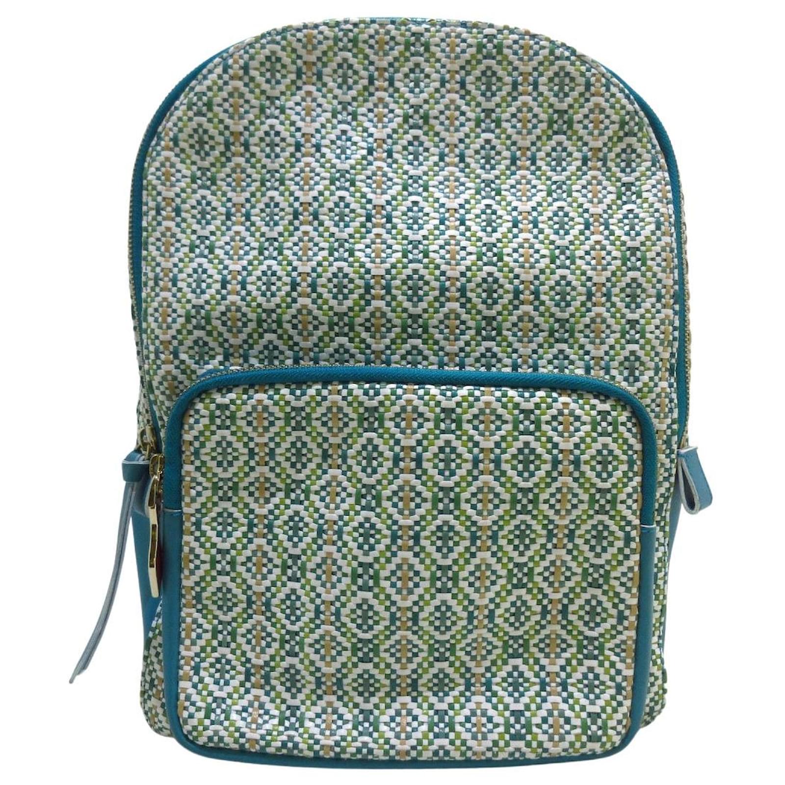 Christian Louboutin Backpack Blue Leather ref.493561 - Joli Closet