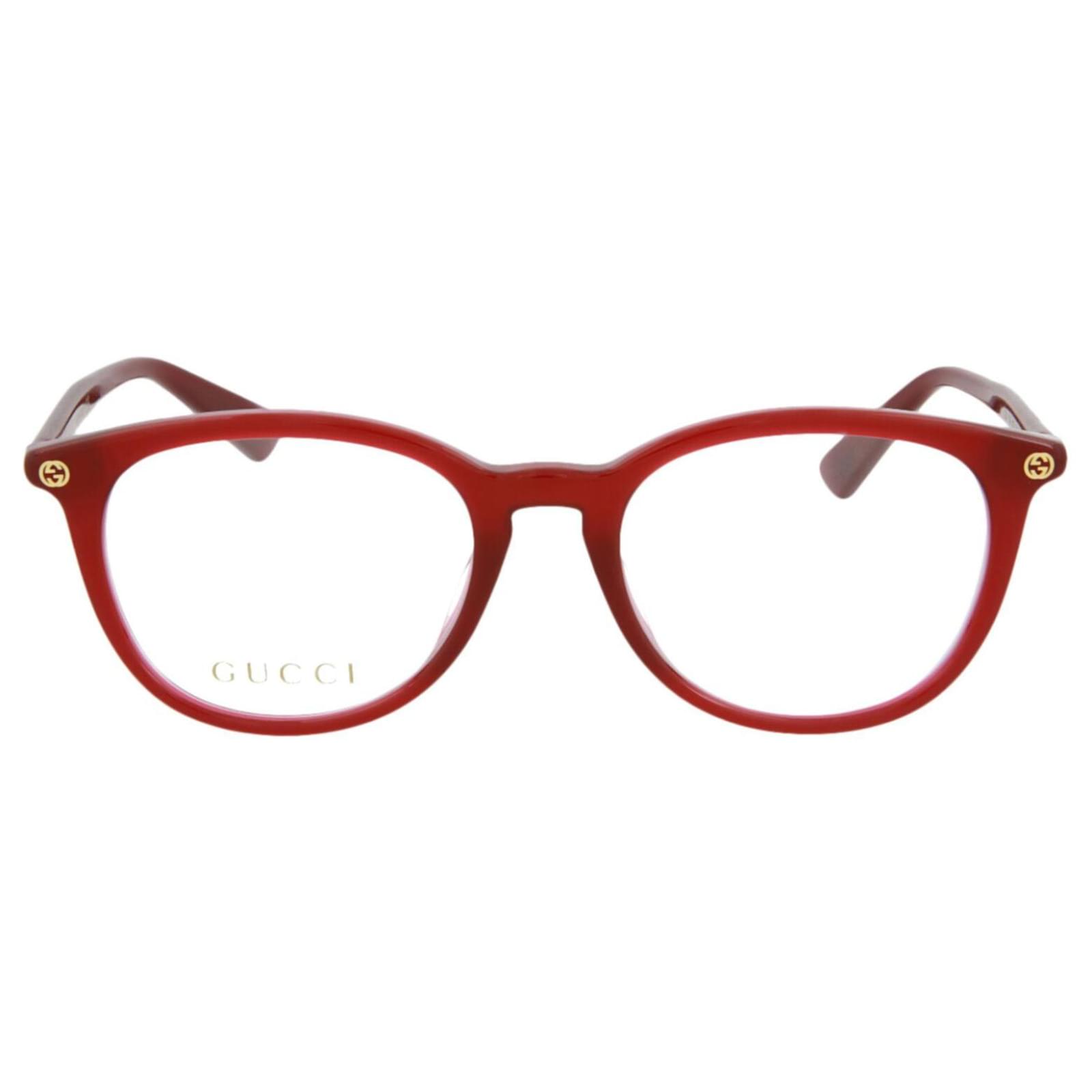 Gucci Round-Frame Acetate Optical Frames ref.497267 - Joli Closet