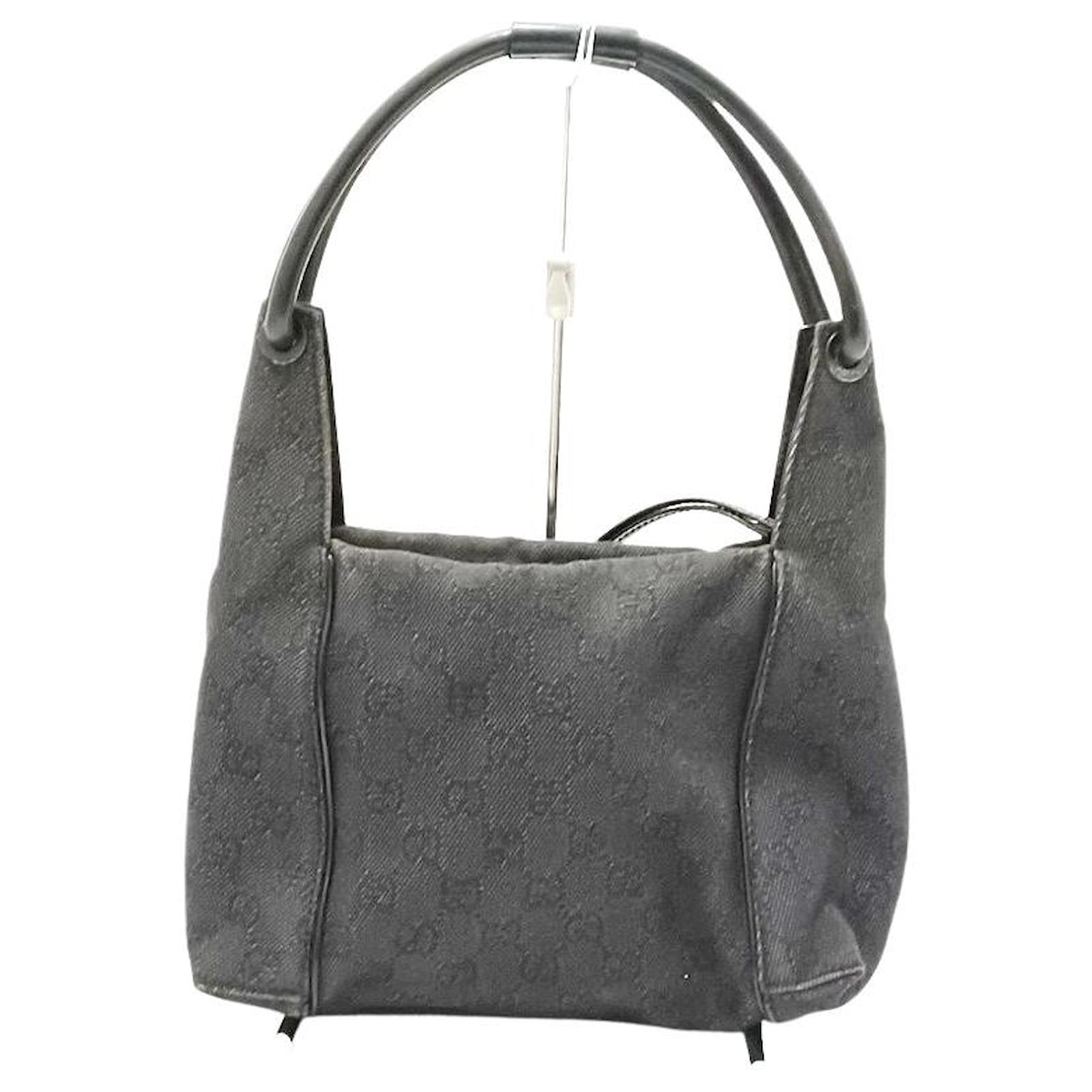 Gucci GG pattern Black Leather ref.498424 - Joli Closet