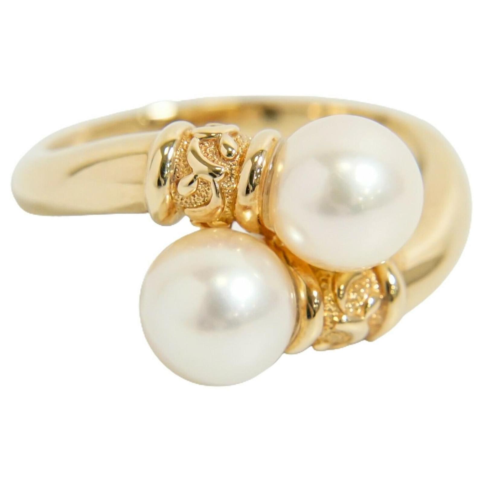Tasaki Ring White Pearl ref.501389 - Joli Closet