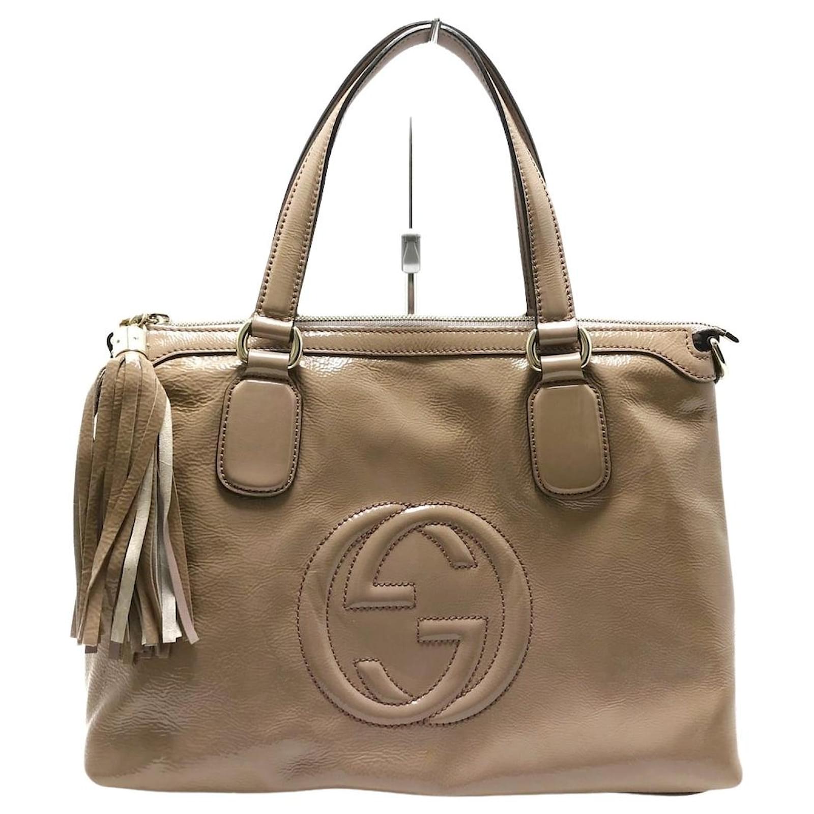 Gucci Soho Beige Leather ref.501462 - Joli Closet