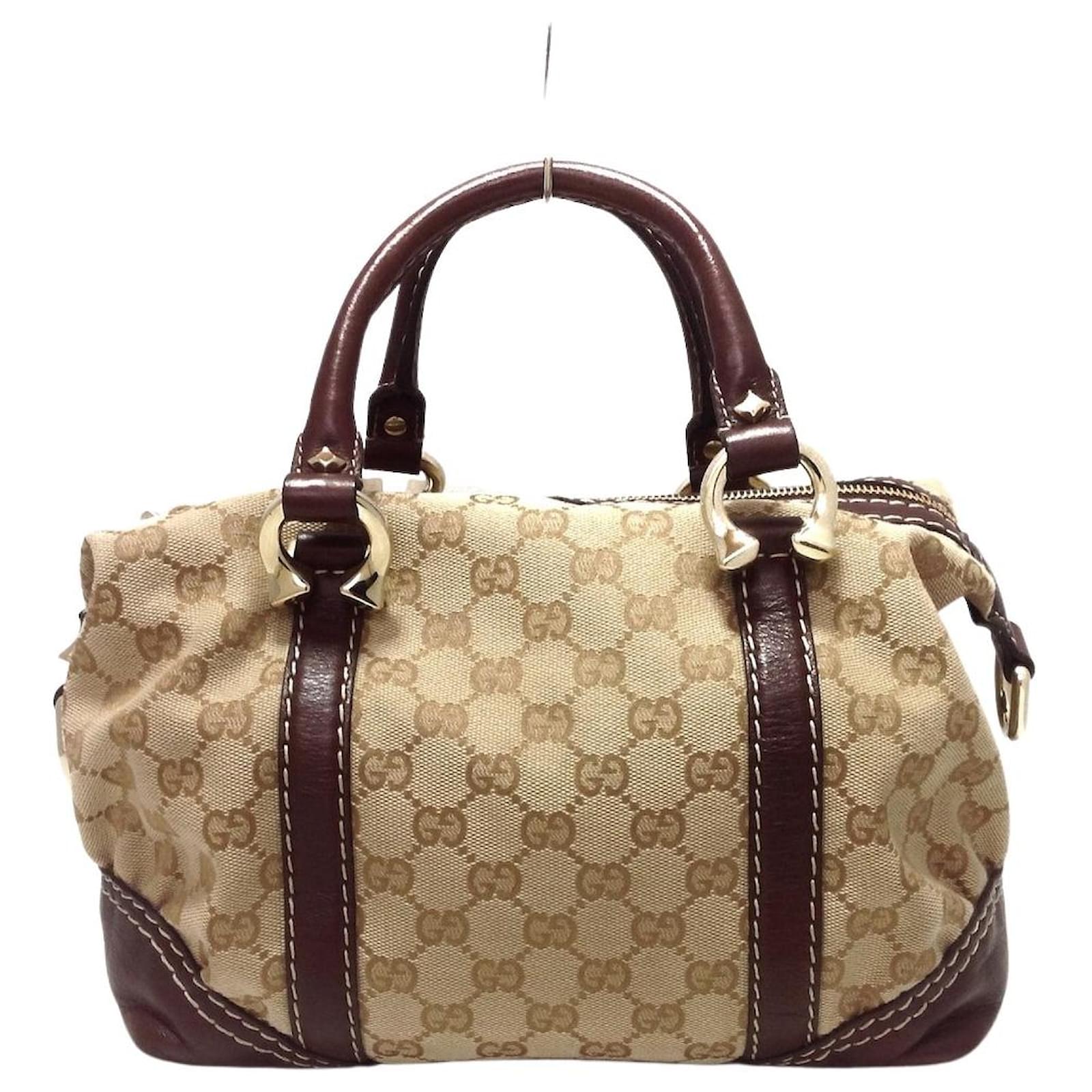 Gucci GG pattern Beige Tweed ref.501768 - Joli Closet