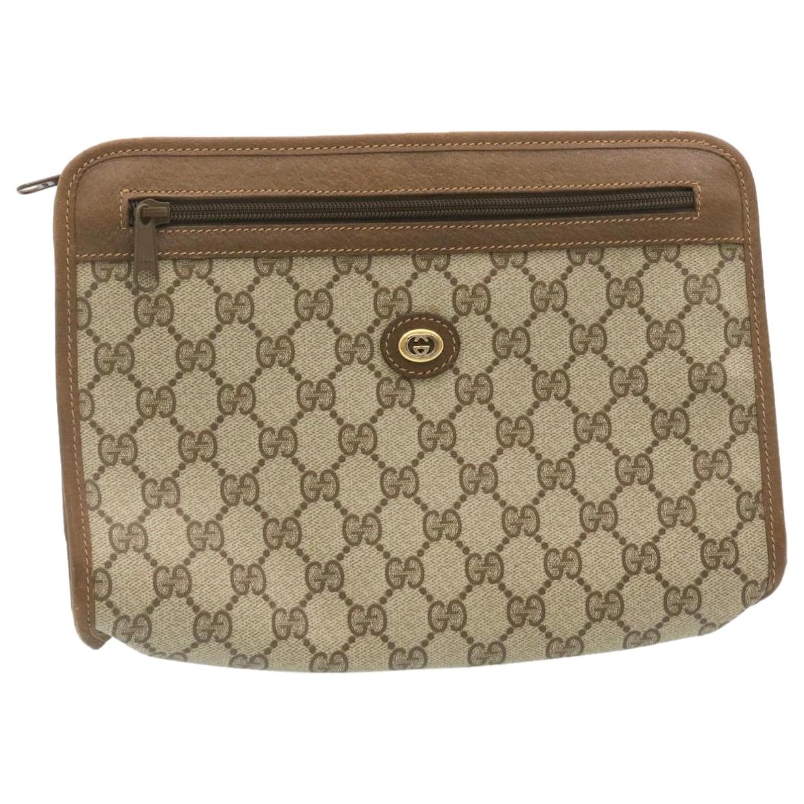 GUCCI Gucci Toile Beige ref.506198 - Joli Closet