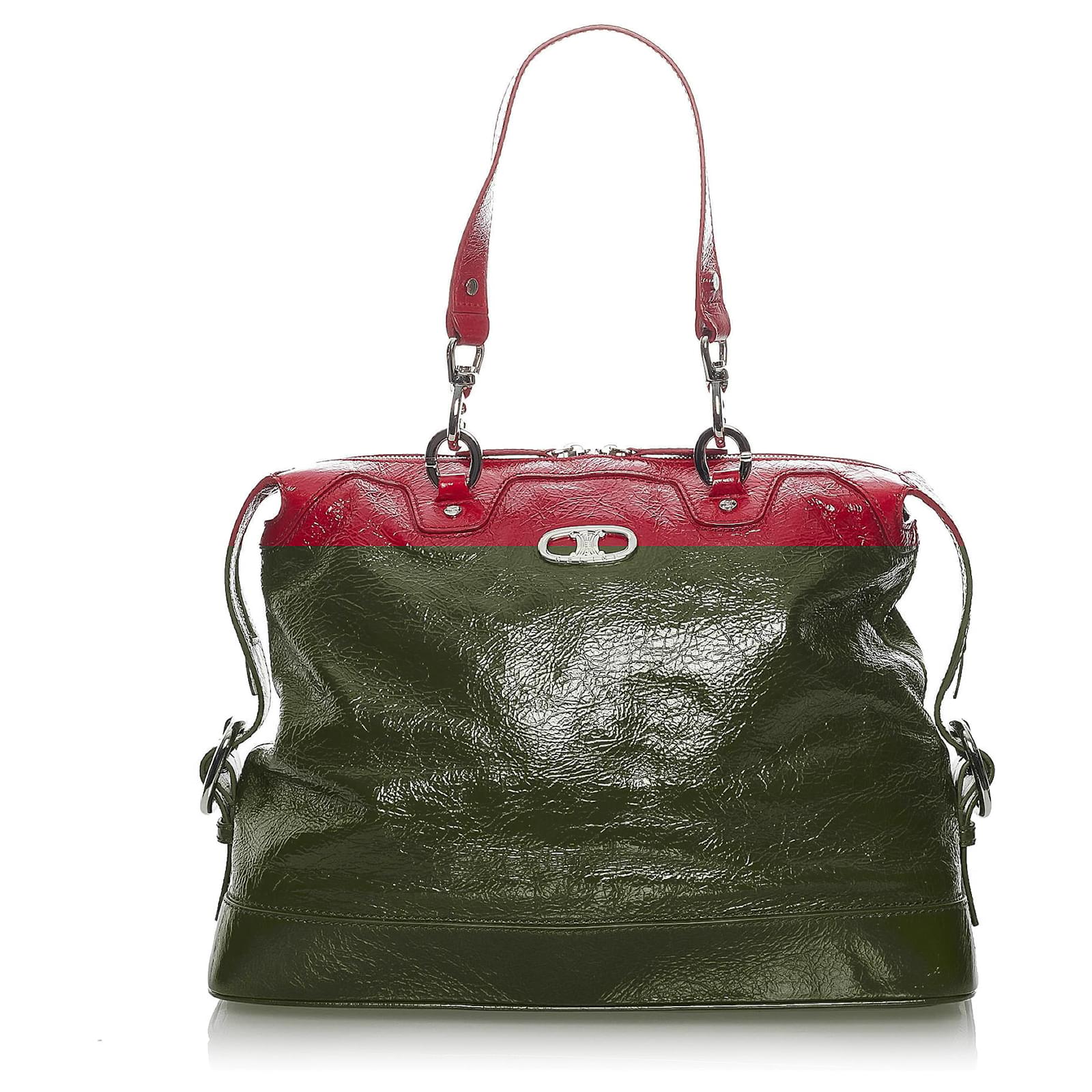 Céline Celine Red Patent Leather Handbag ref.509057 - Joli Closet