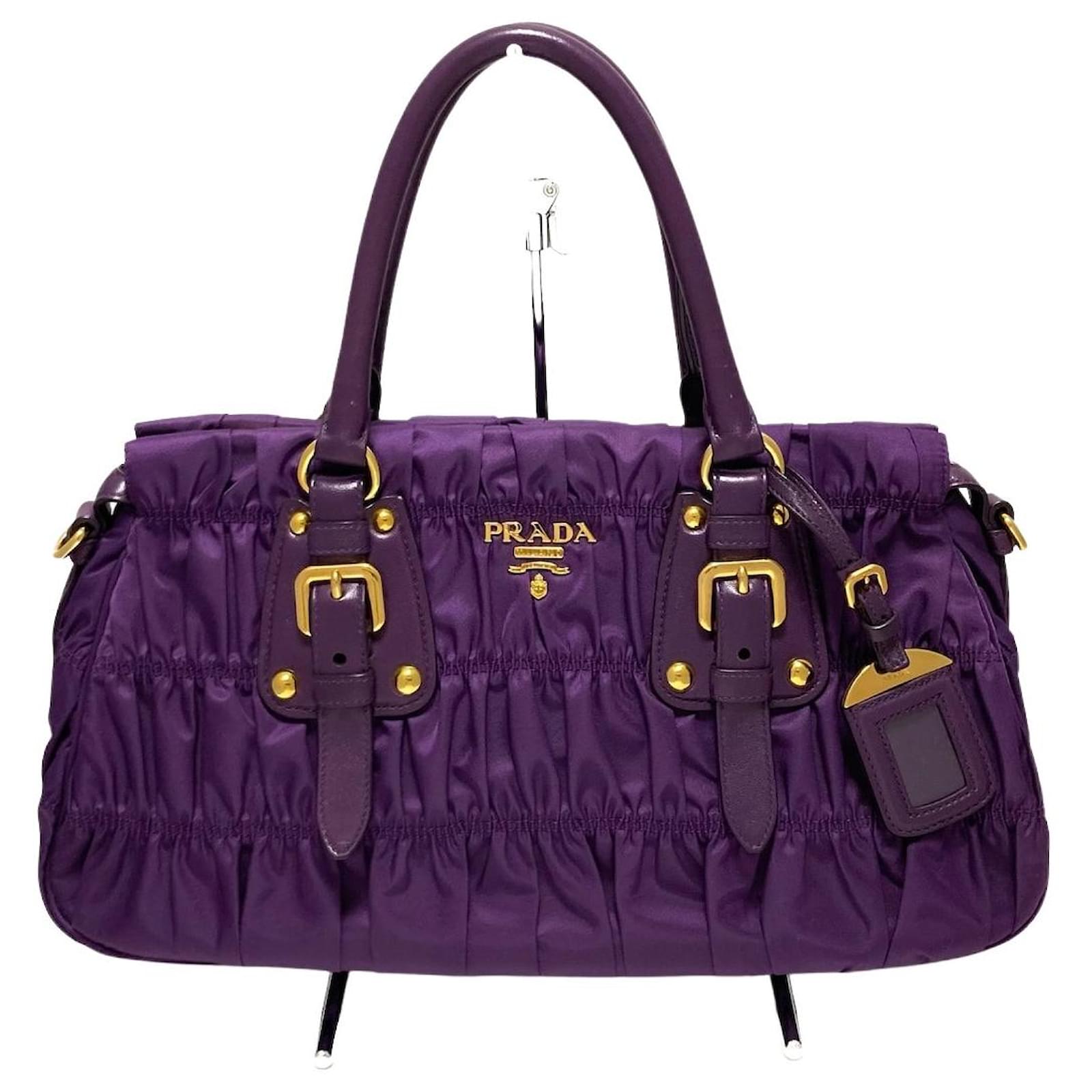 Prada réunis Synthétique Violet ref.509709 - Joli Closet