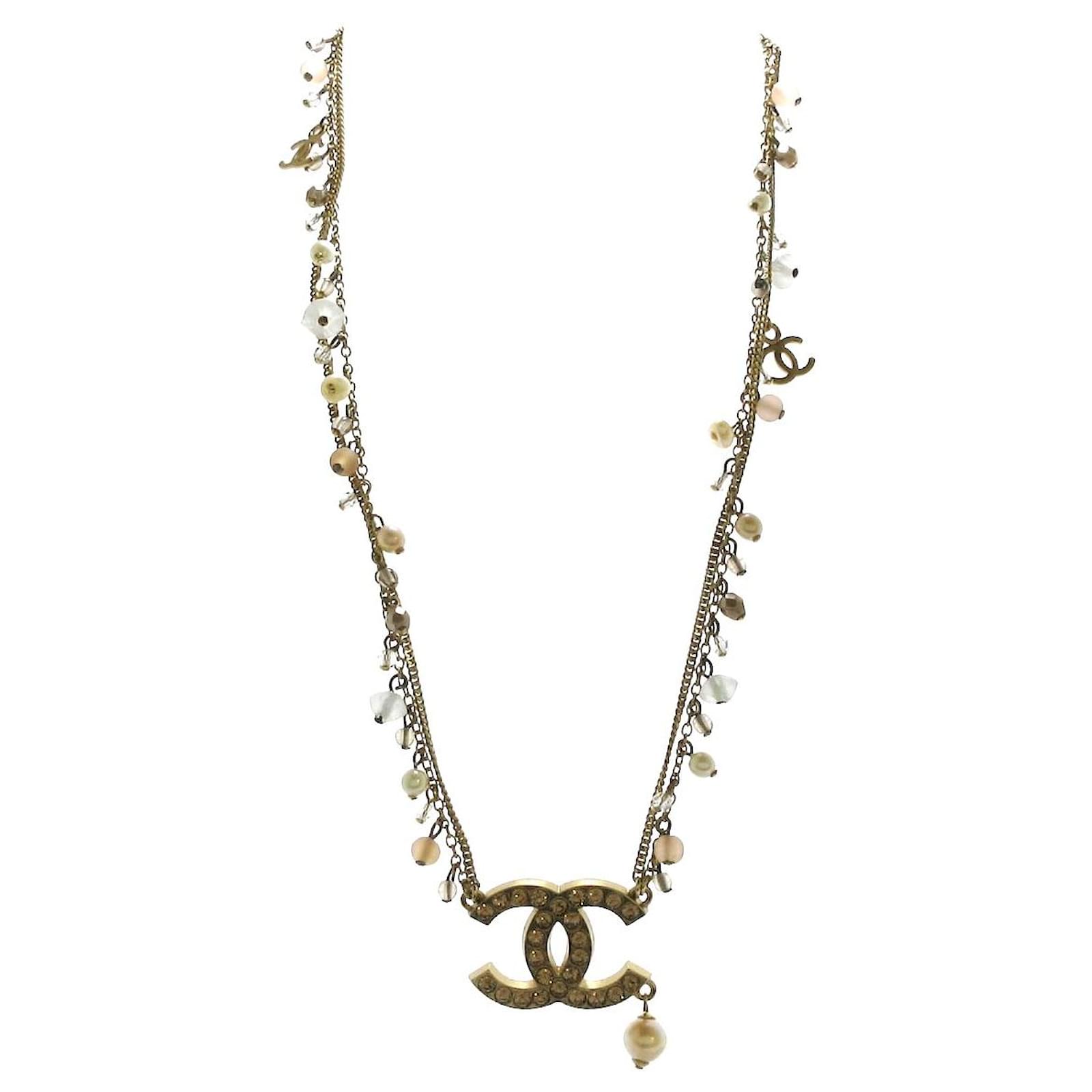Collier Chanel Métal Doré ref.509989 - Joli Closet