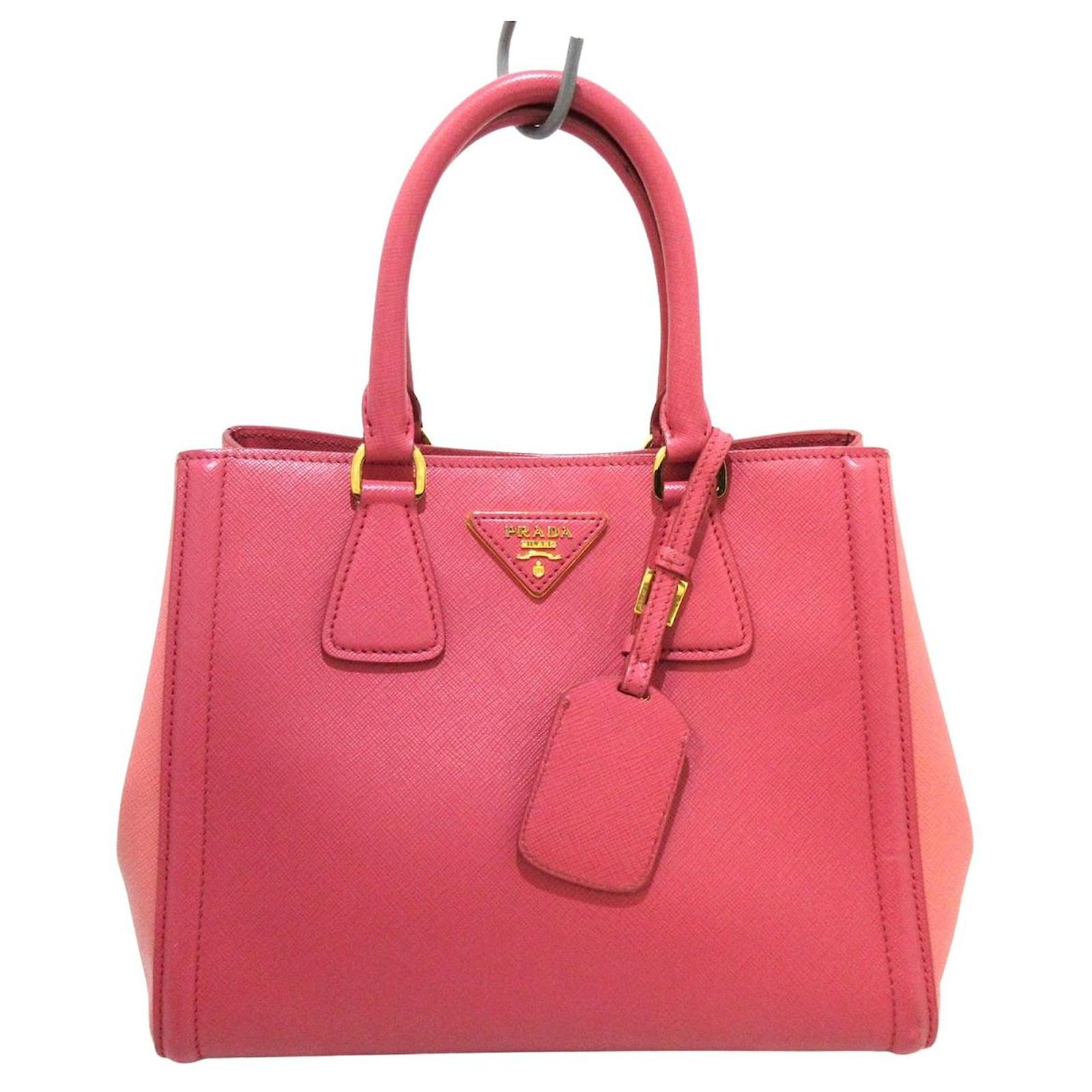 Prada Galleria Cuir Rose ref.511425 - Joli Closet