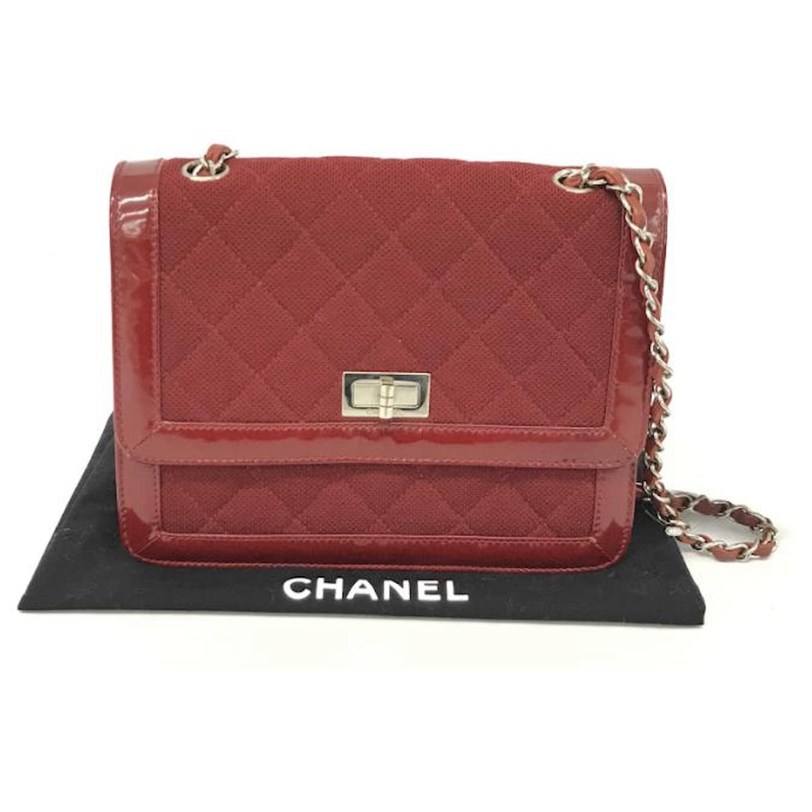 Chanel 2.55 Red Suede ref.515161 - Joli Closet