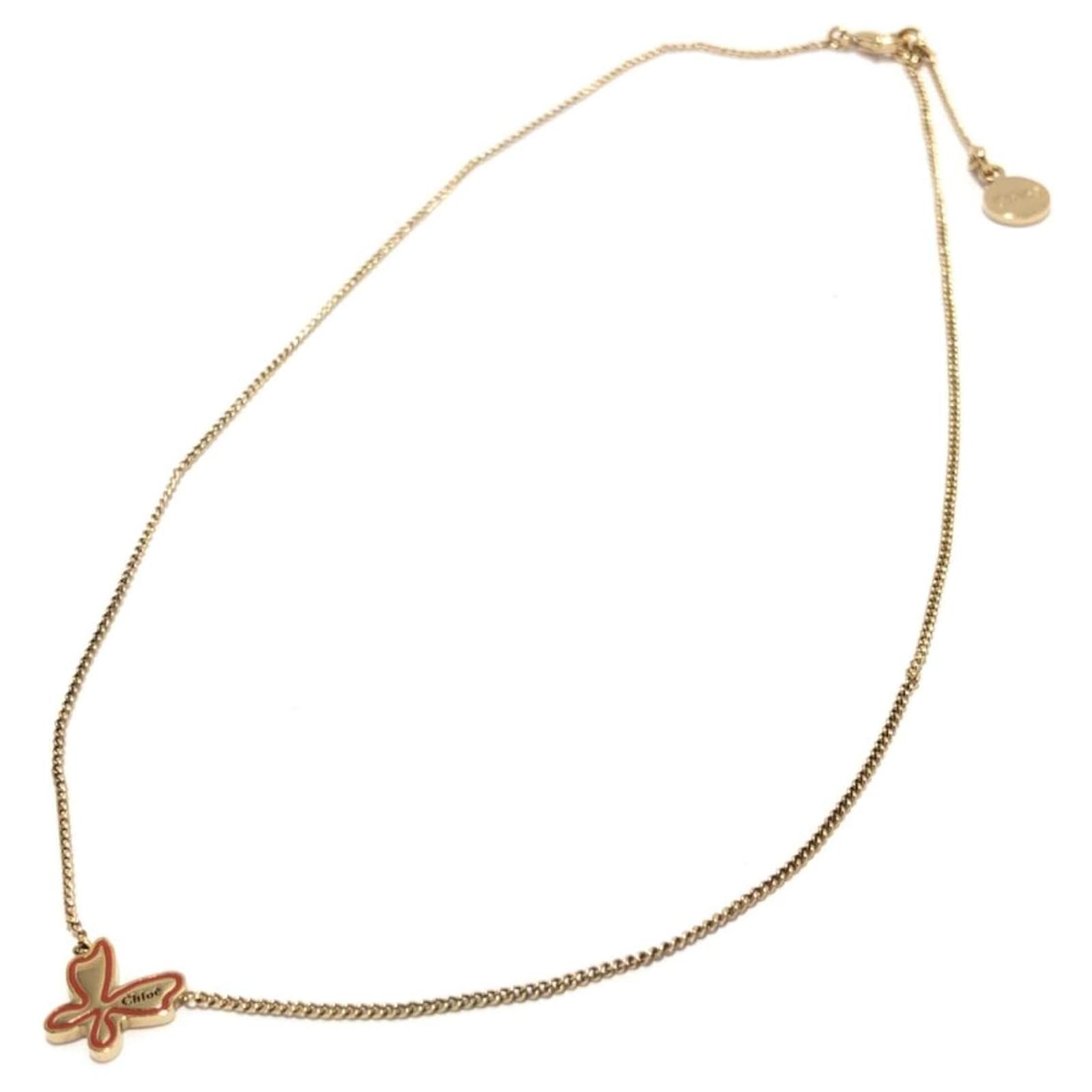 Collier Chloé Métal Doré ref.515707 - Joli Closet