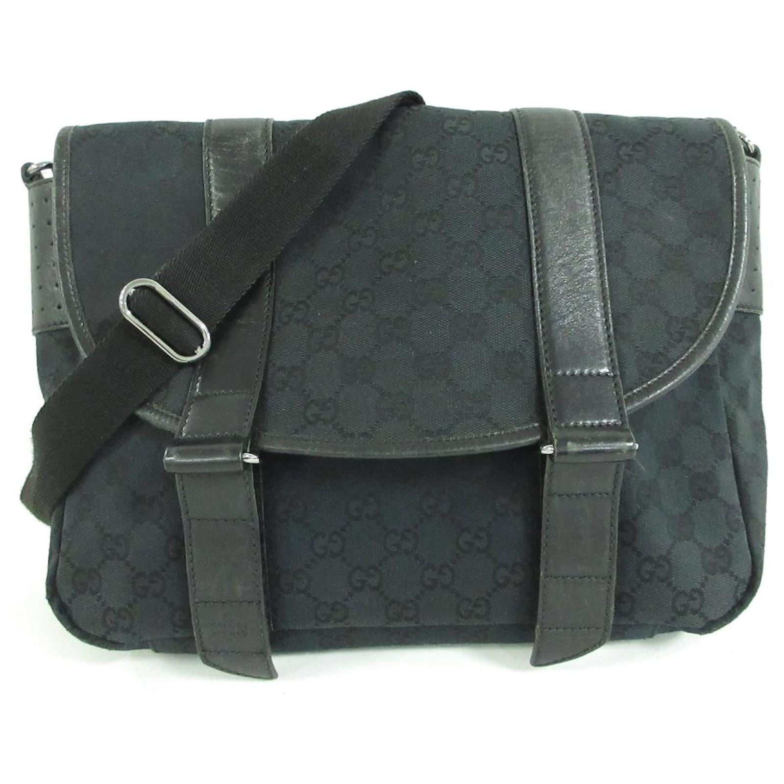 Motif Gucci GG Toile Noir ref.518755 - Joli Closet