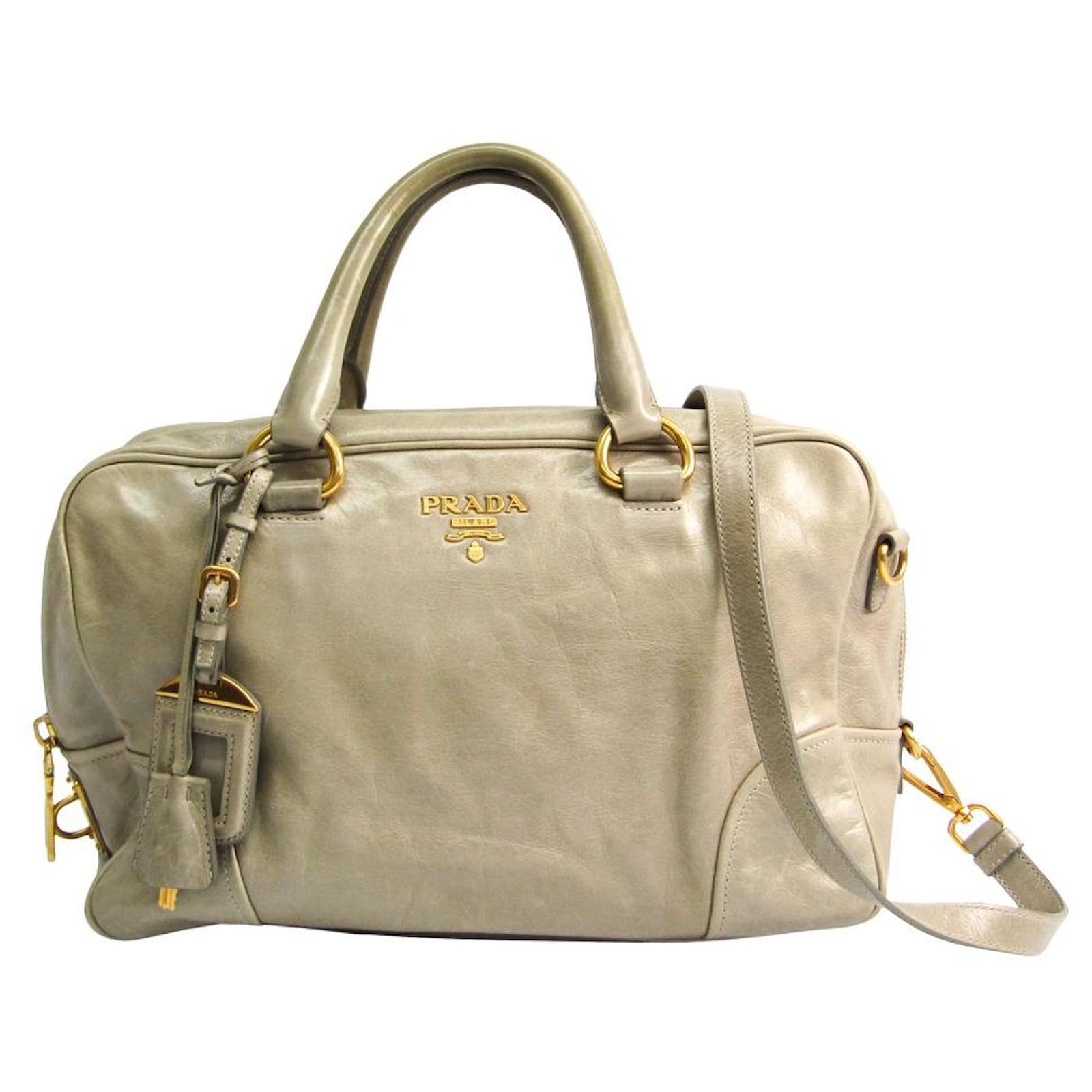 Sac à main Prada Cuir Beige ref.520866 - Joli Closet