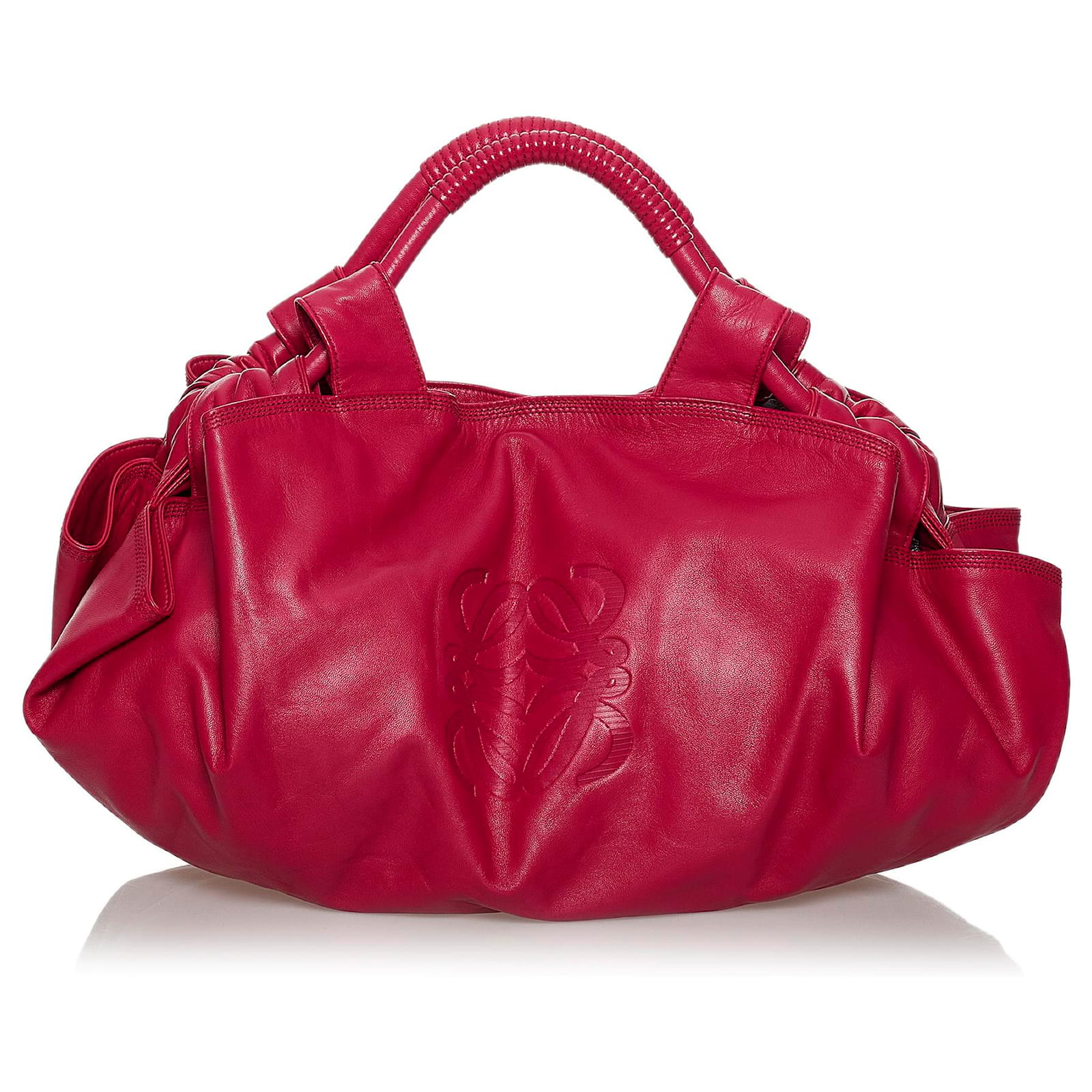 Loewe Pink Nappa Aire Leather Handbag Pony-style calfskin ref.524893 ...