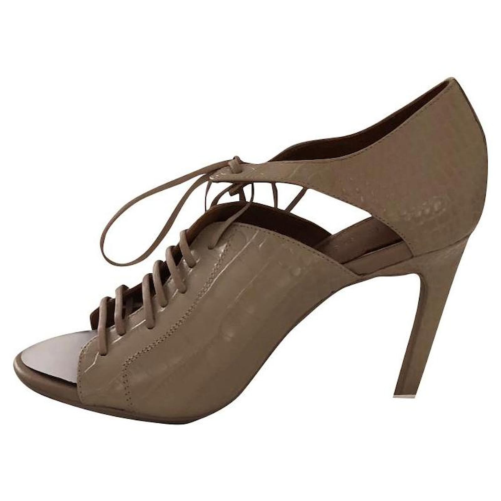 Reiss Heels Sand Leather ref.537211 - Joli Closet